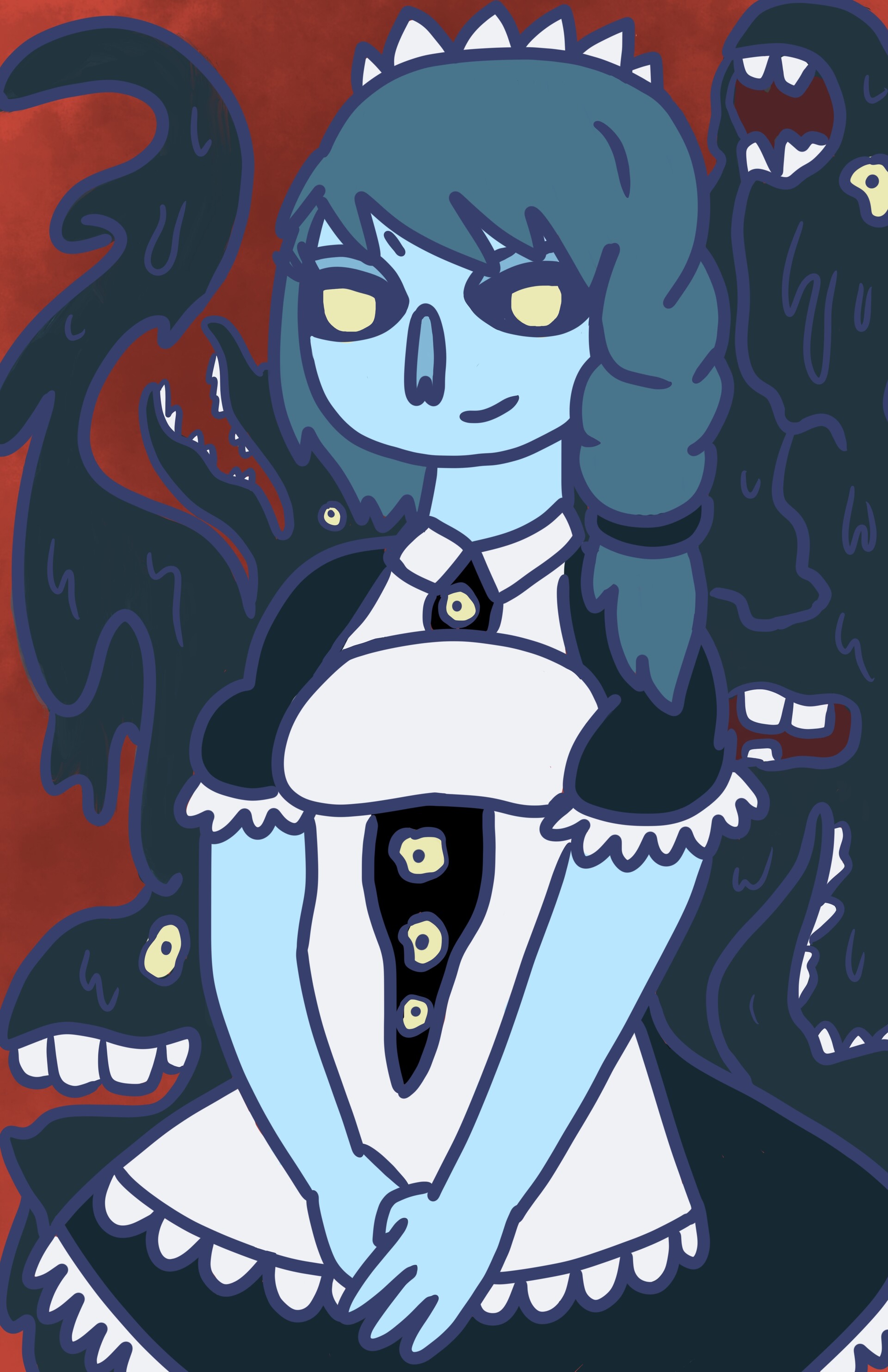 ArtStation - Monster Girl Trio