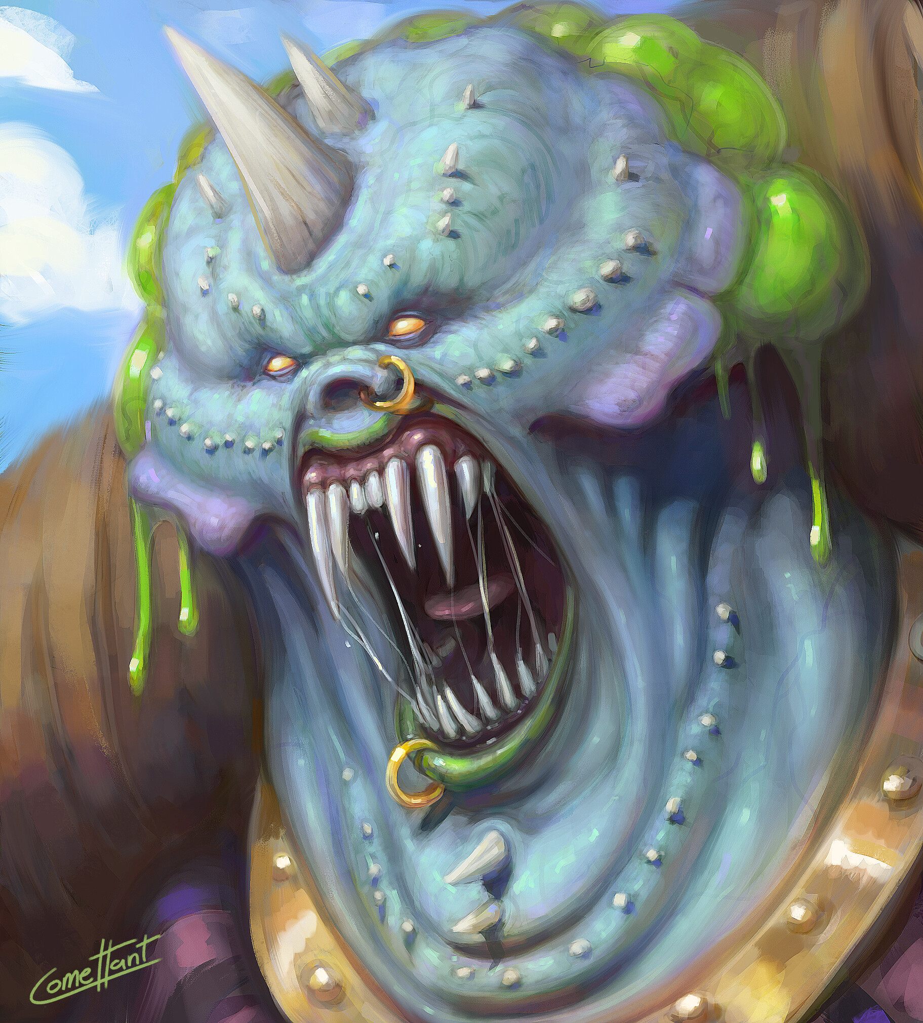 ArtStation - The Rage creature