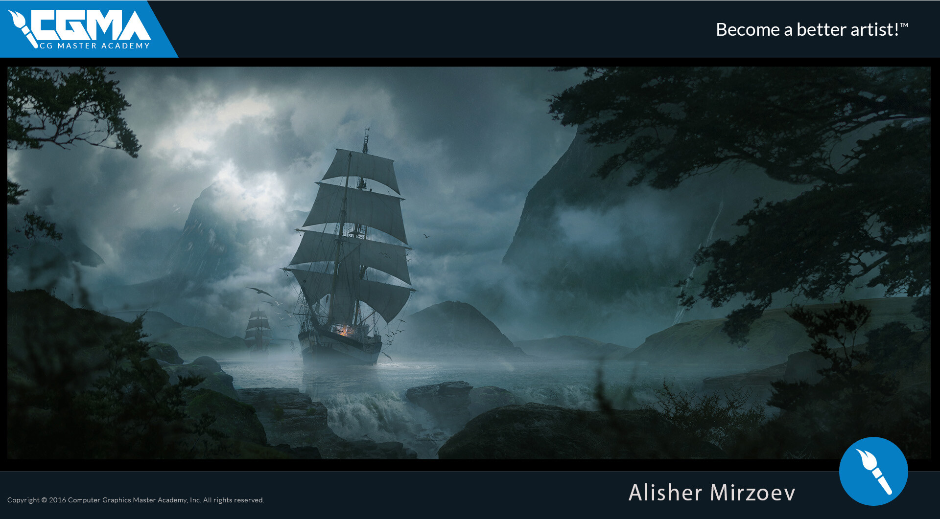 Eric Bouffard - CGMA - Matte Painting - Winter and Spring 2019