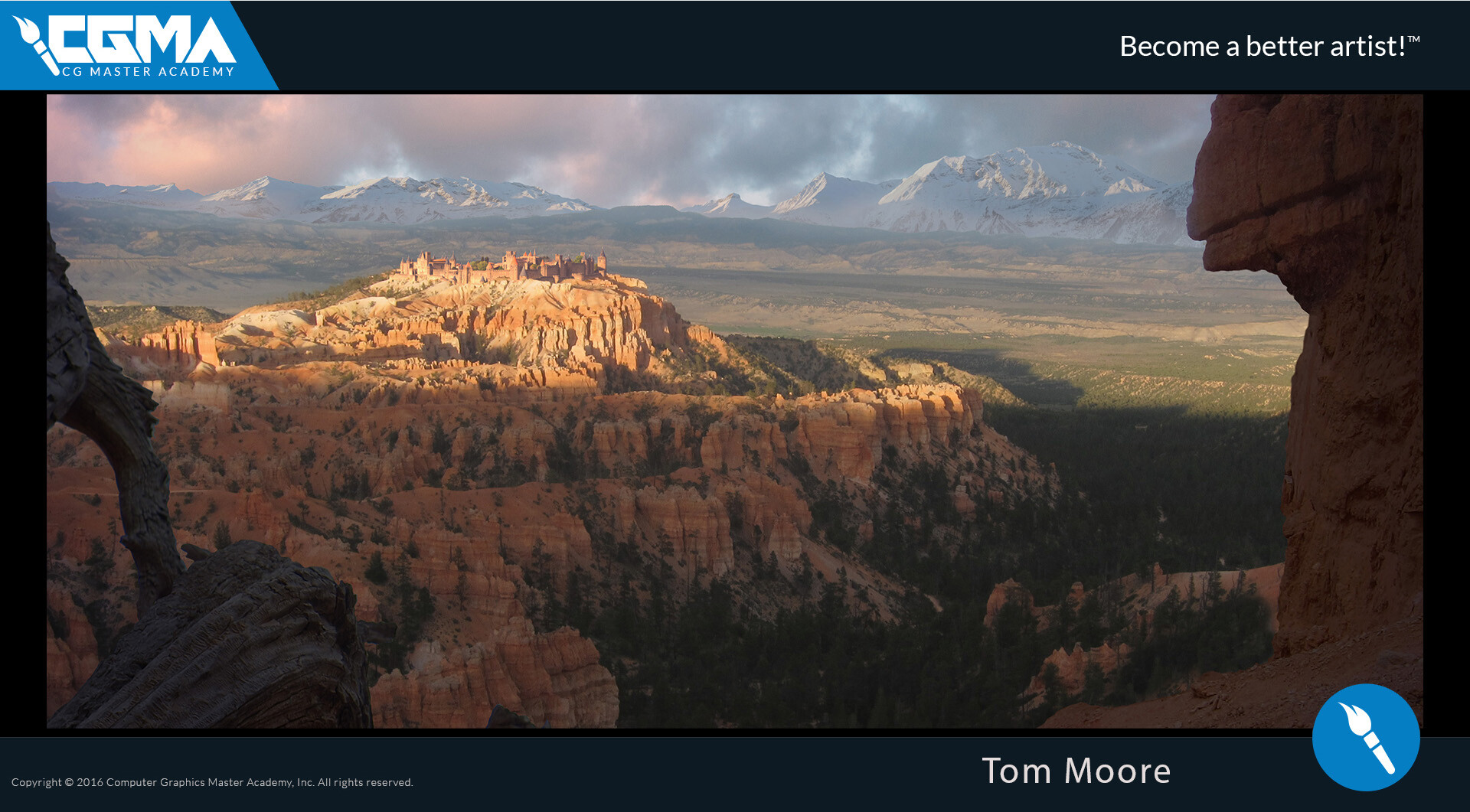 Eric Bouffard - CGMA - Matte Painting - Winter and Spring 2019