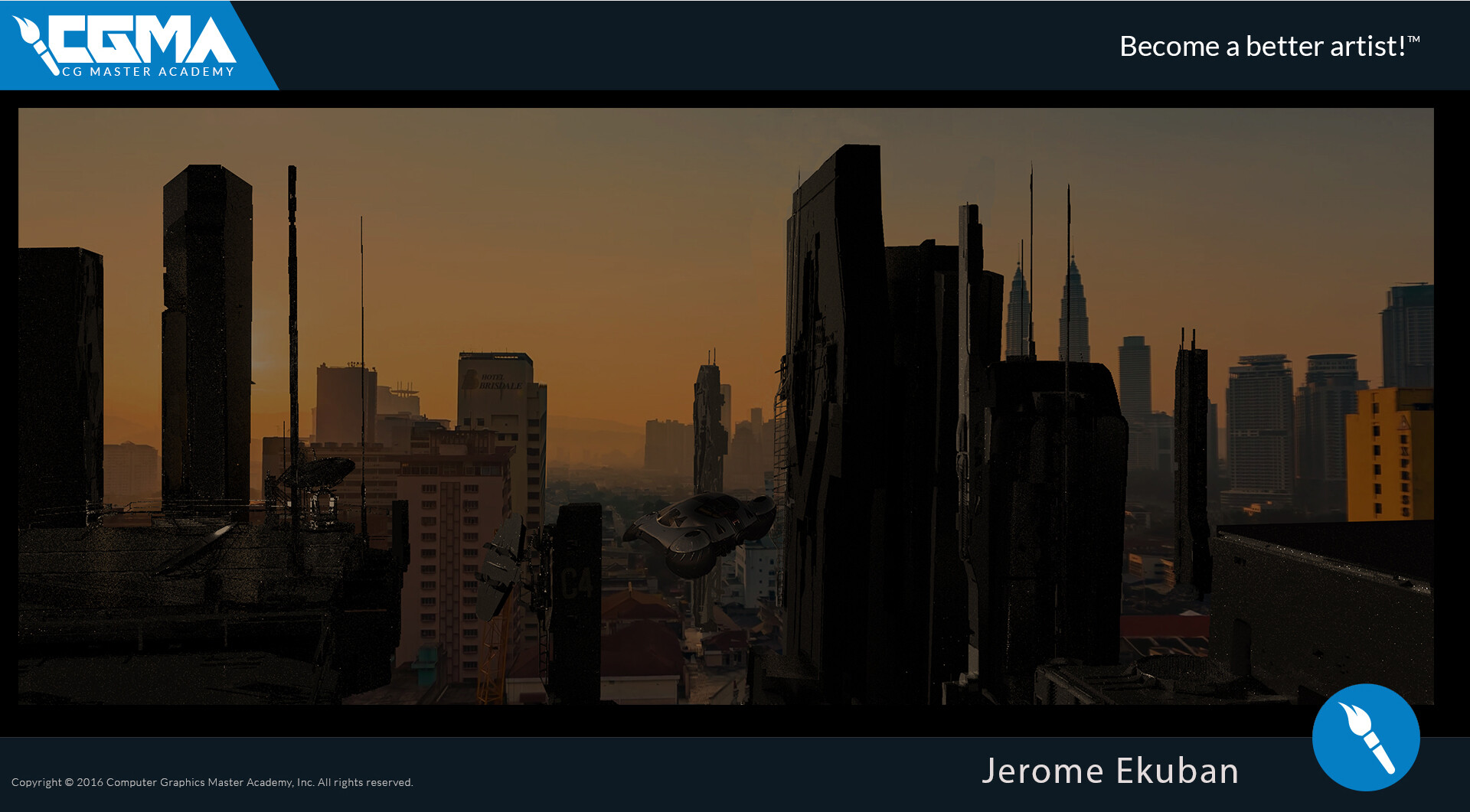 Eric Bouffard - CGMA - Matte Painting - Winter and Spring 2019