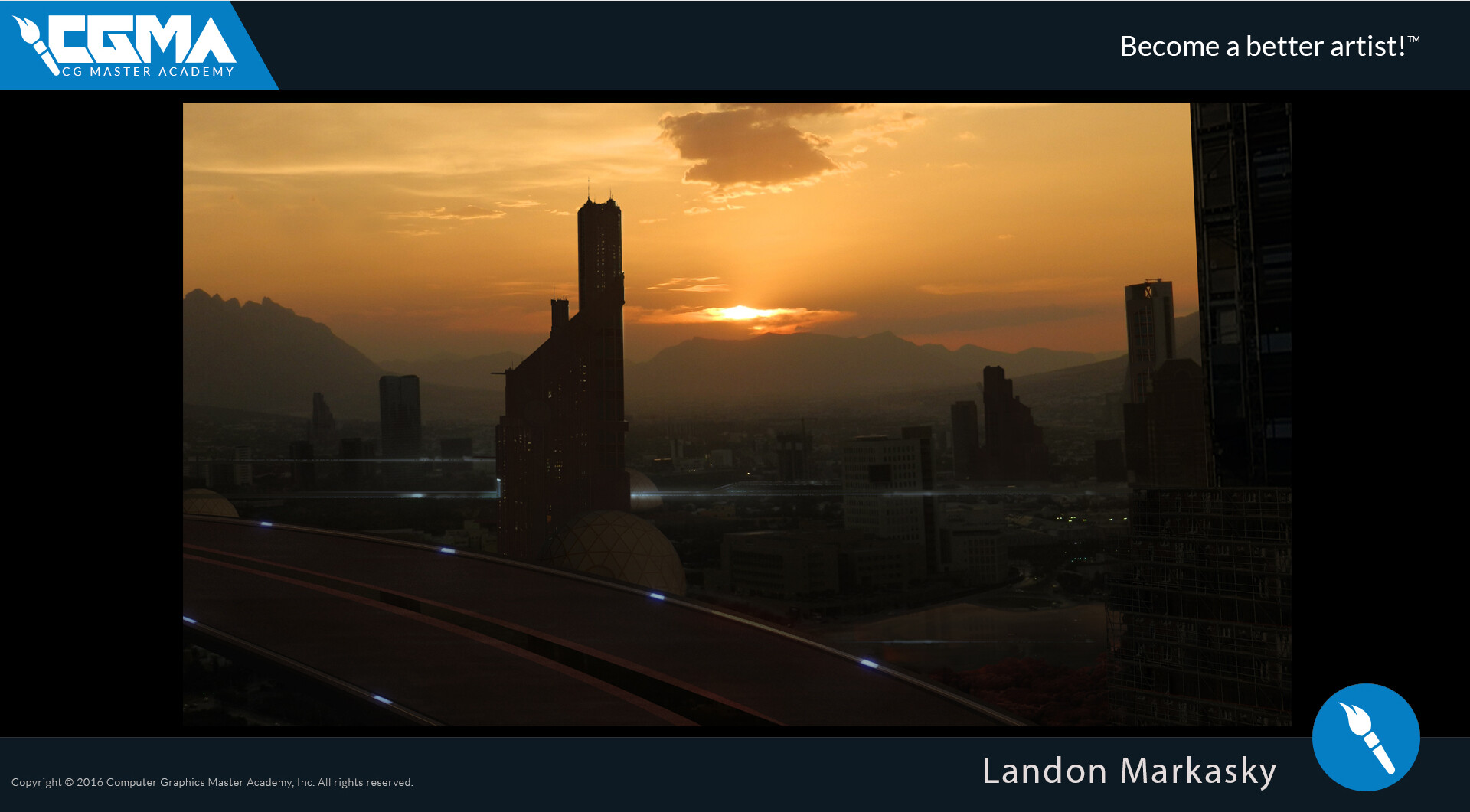 Eric Bouffard - CGMA - Matte Painting - Winter and Spring 2019