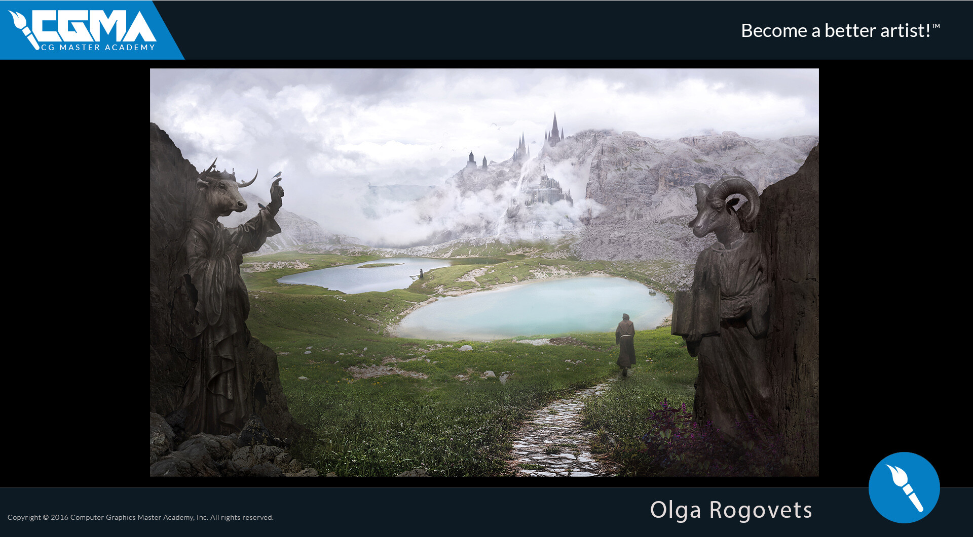 Eric Bouffard - CGMA - Matte Painting - Winter and Spring 2019