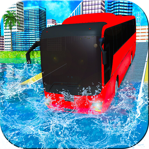 Clipart Bus On Water