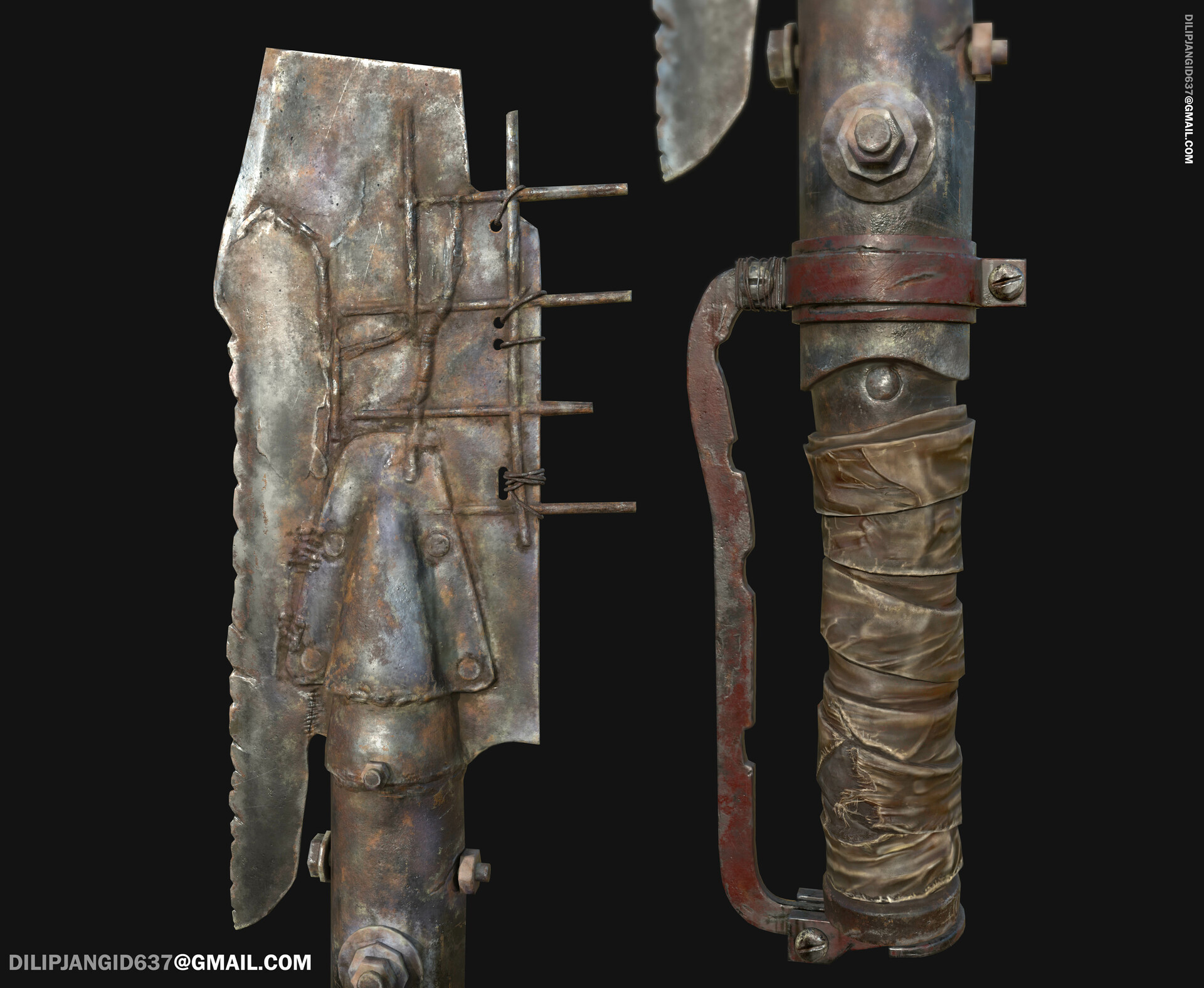 dilip jangid - Post apocalyptic weapon