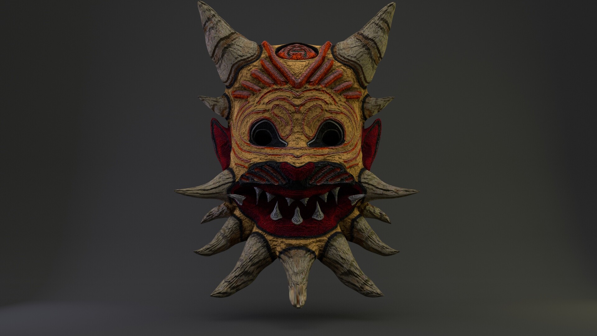 ArtStation - Demonic Mask
