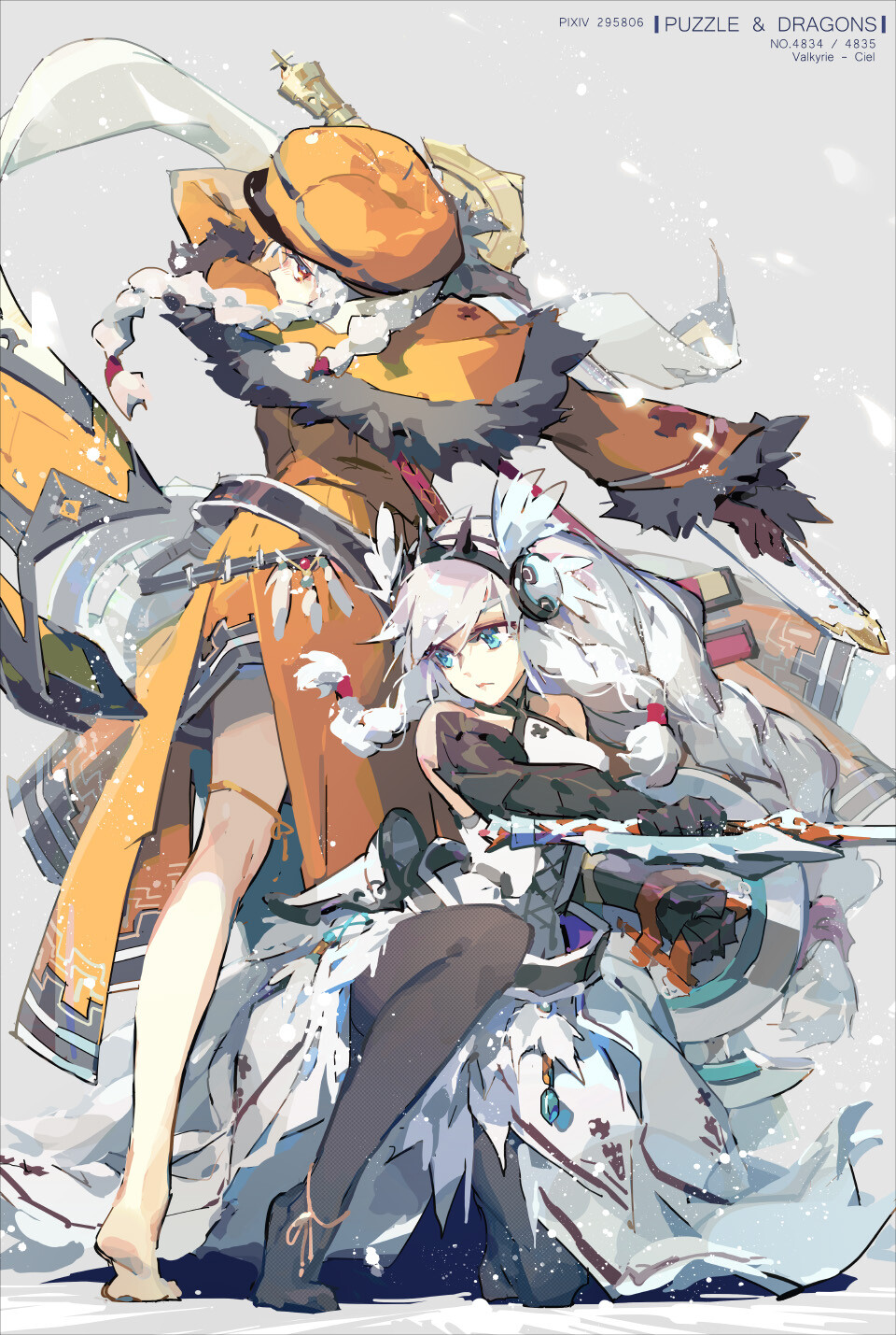 ArtStation - Puzzle and dragons - Valkyrie - Ciel 2