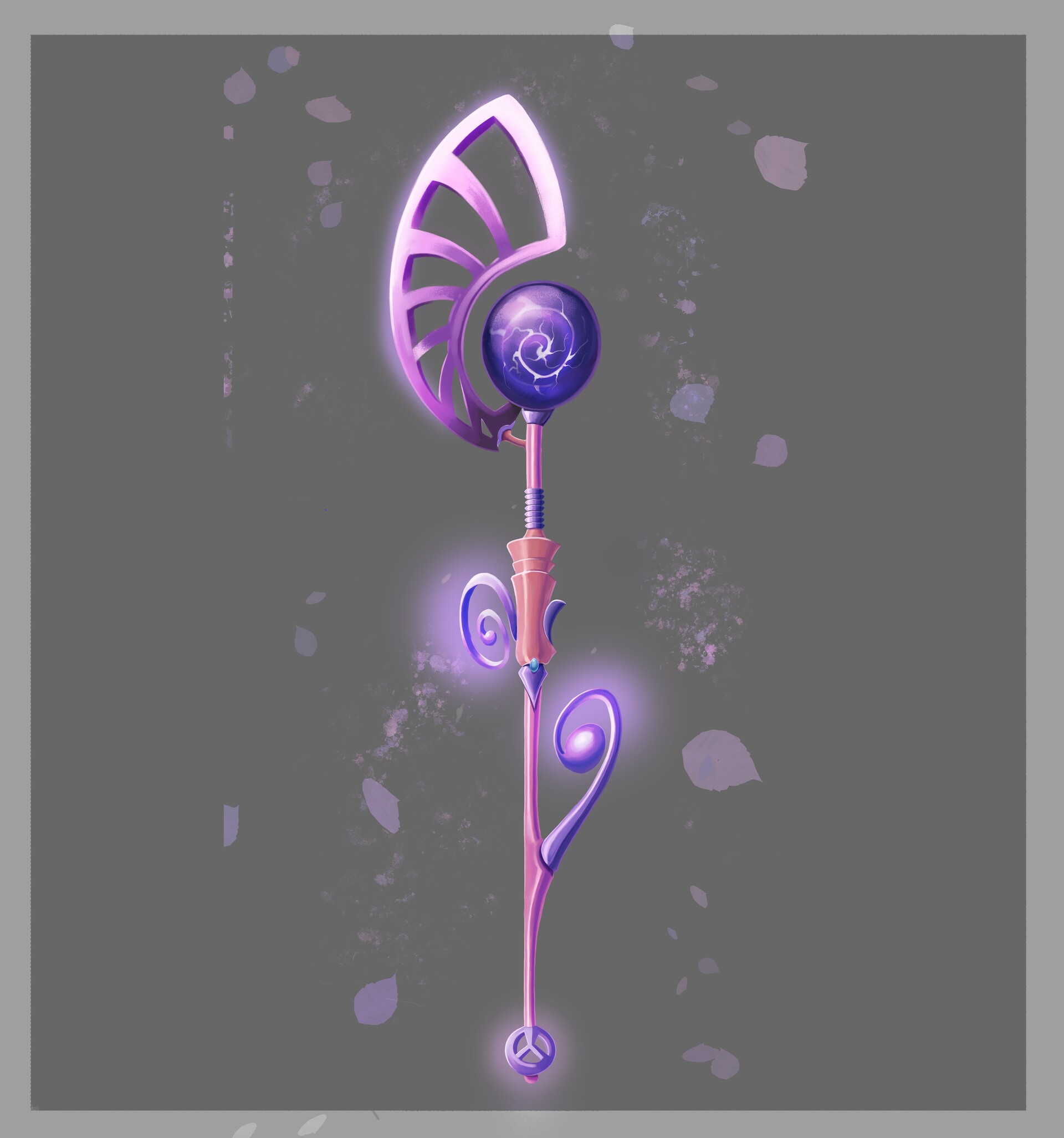 ArtStation - Staff Prop. Concept and Model