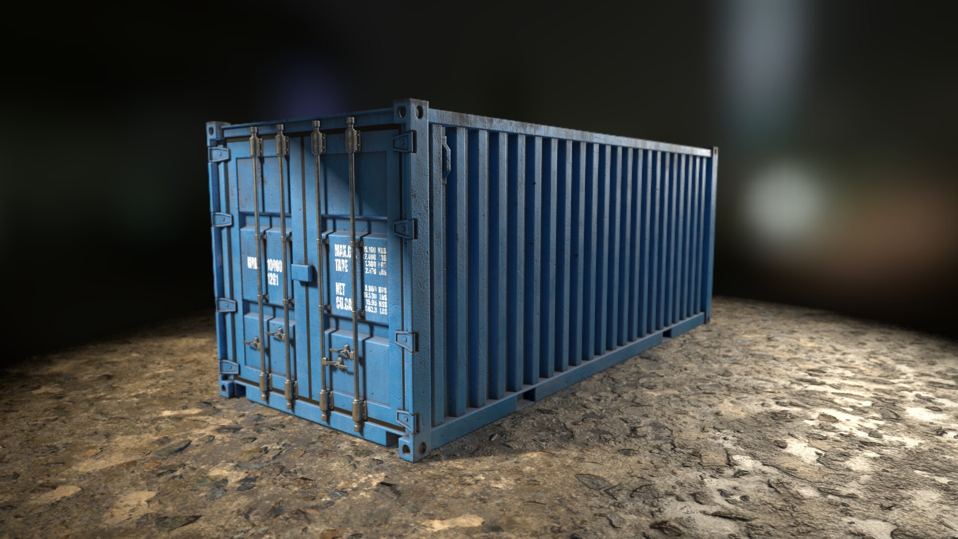 ArtStation - 3D Shipping container
