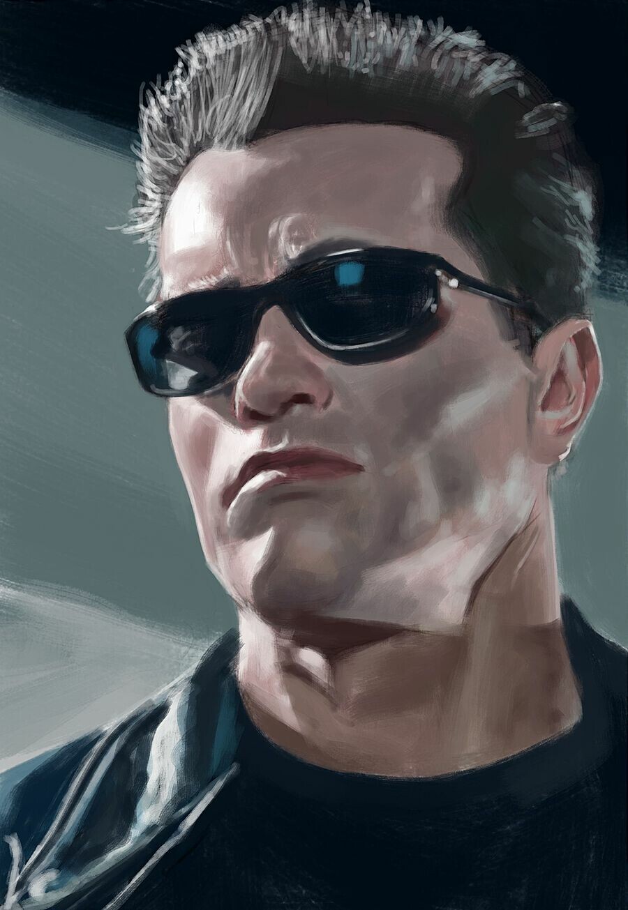 ArtStation - Terminator - He'll live