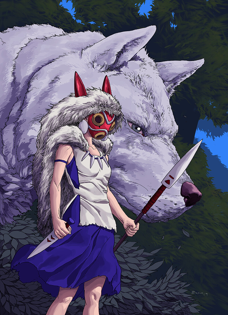 ArtStation - Mononoke