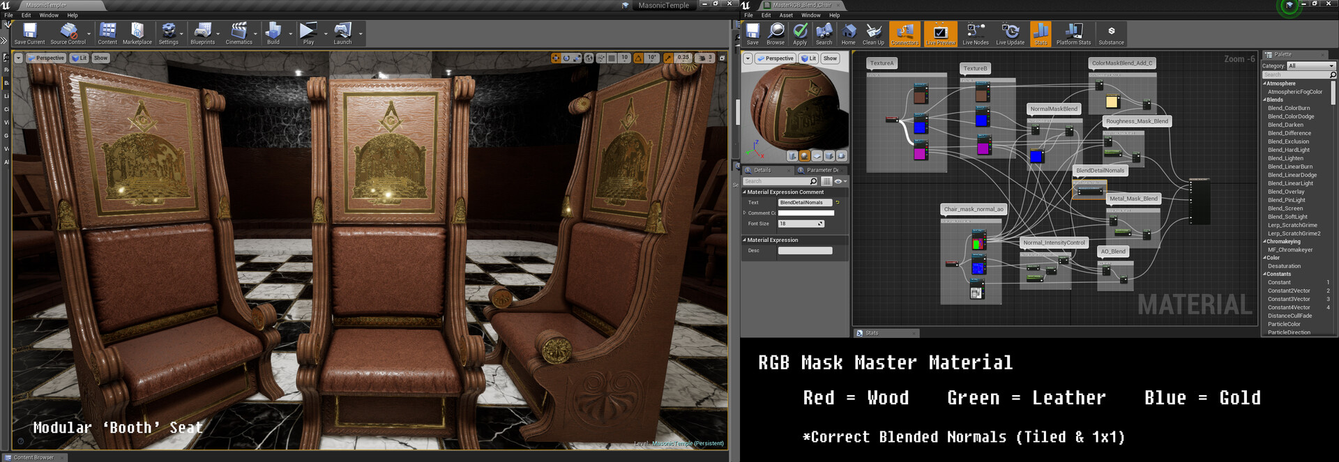 Christopher Walch - Masonic Temple Environment (UE4)
