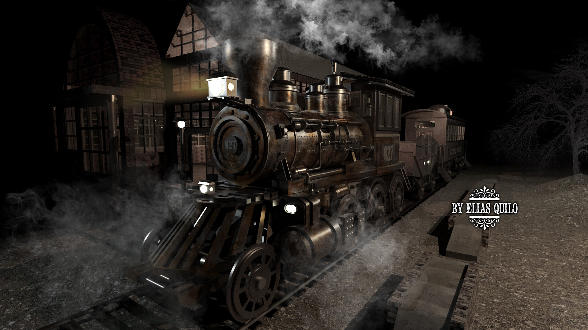 ArtStation - OLD TRAIN EQ