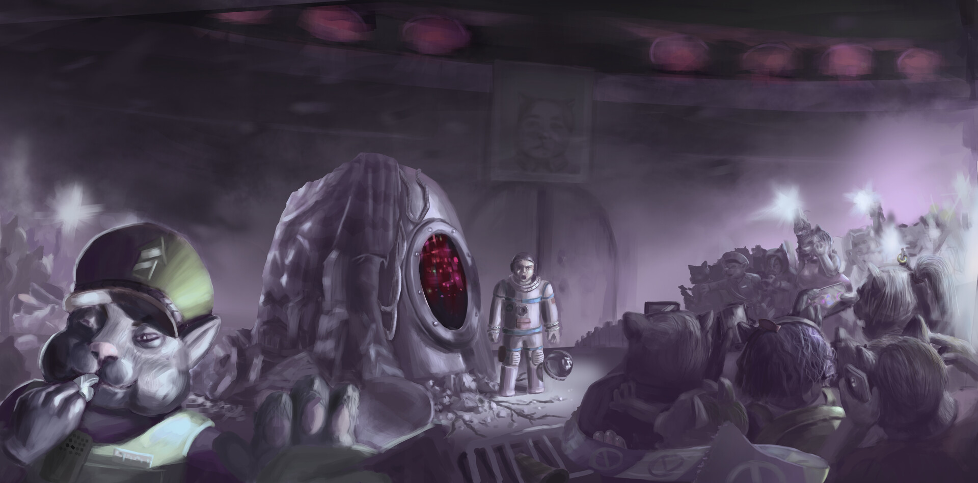 ArtStation - 190221 planet cats