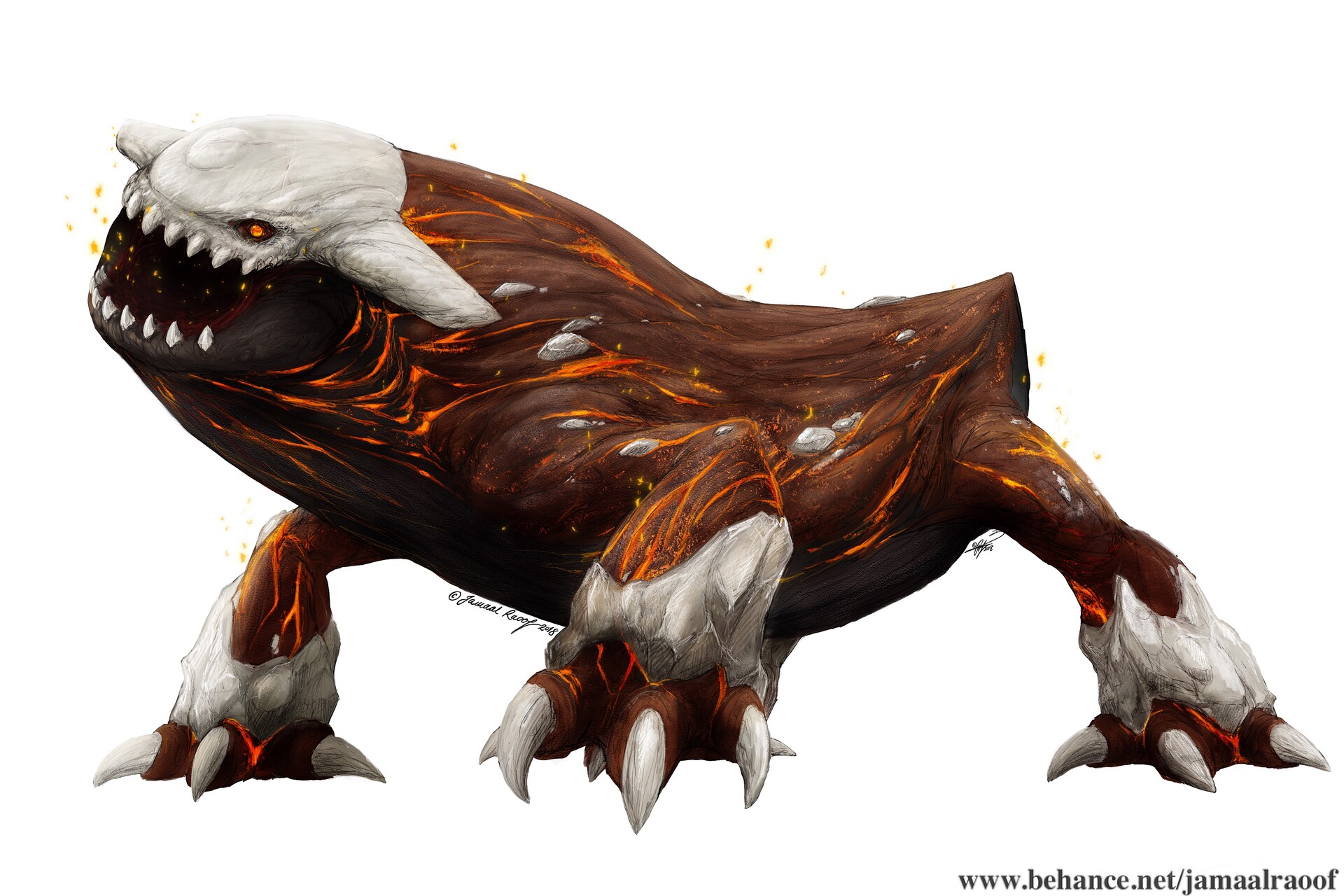 ArtStation - Realistic Heatran