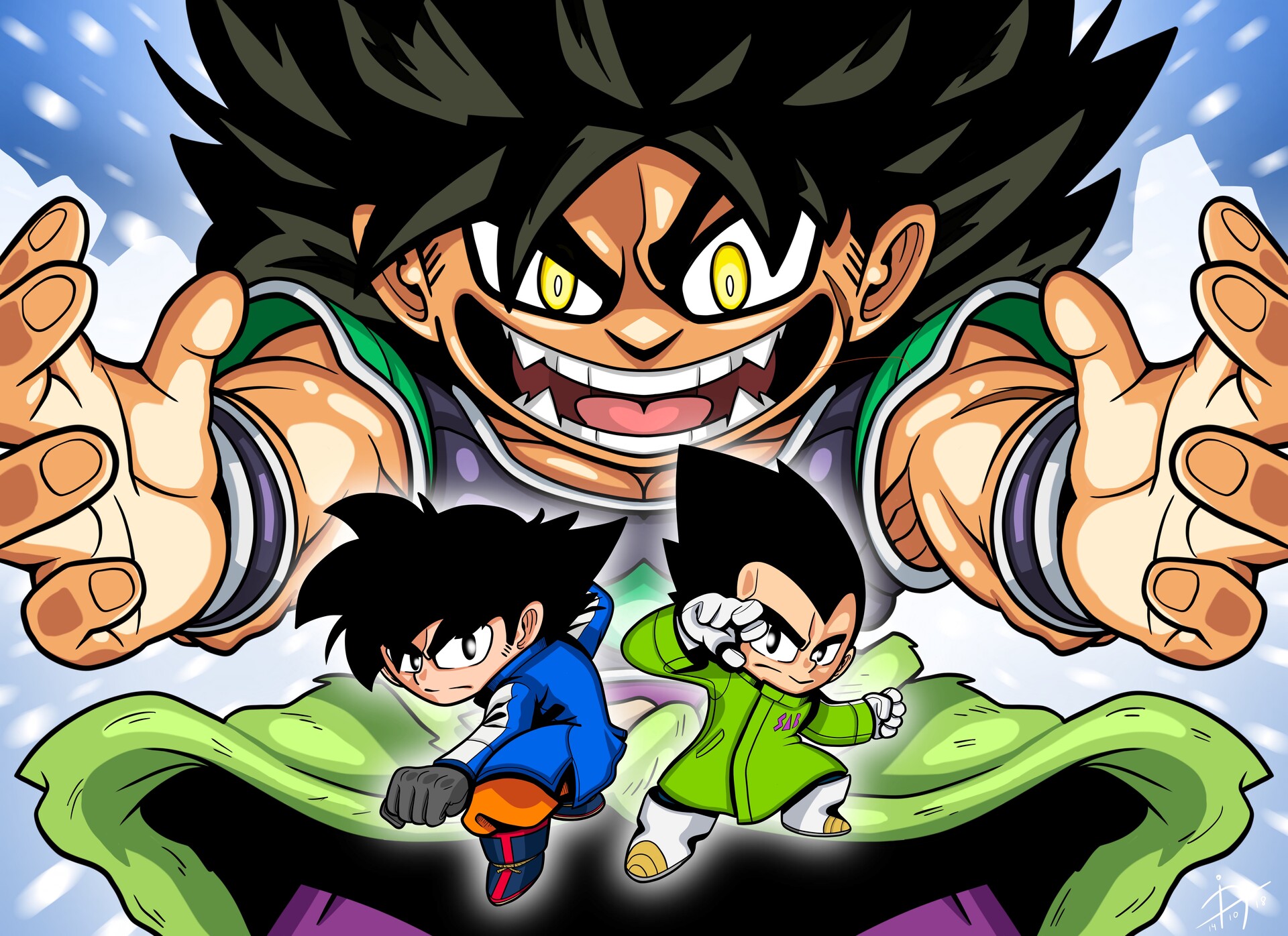 ArtStation - Legendary Super Saiyan