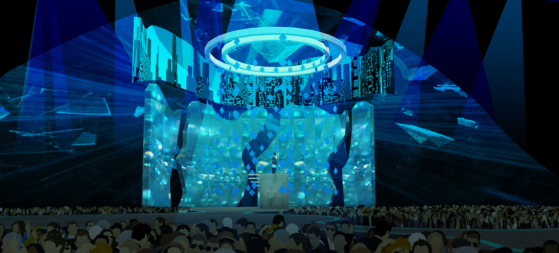 ArtStation - Eurovision Stage Concept