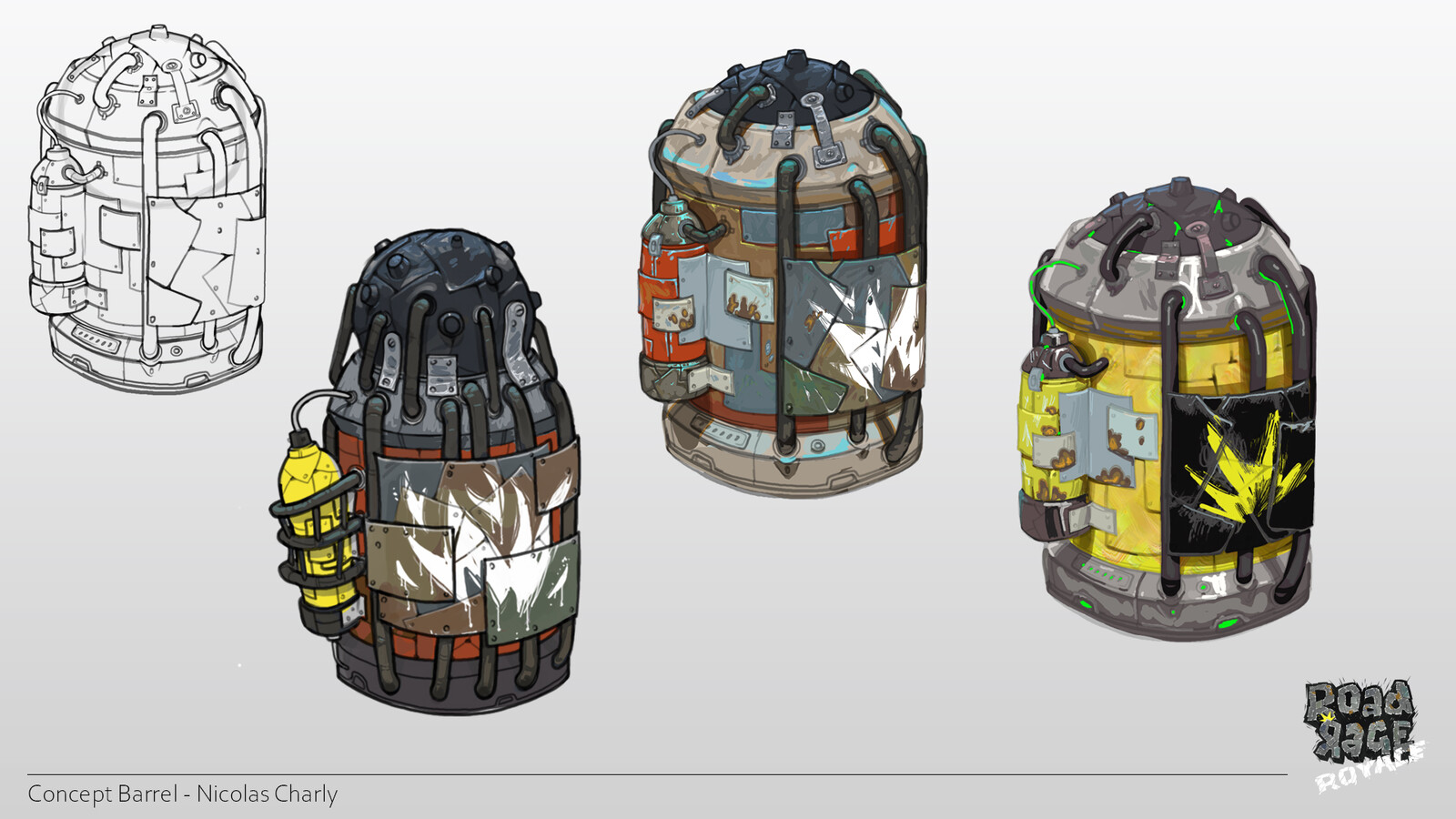 Nicolas Charly - Road Rage Royale - Barrels
