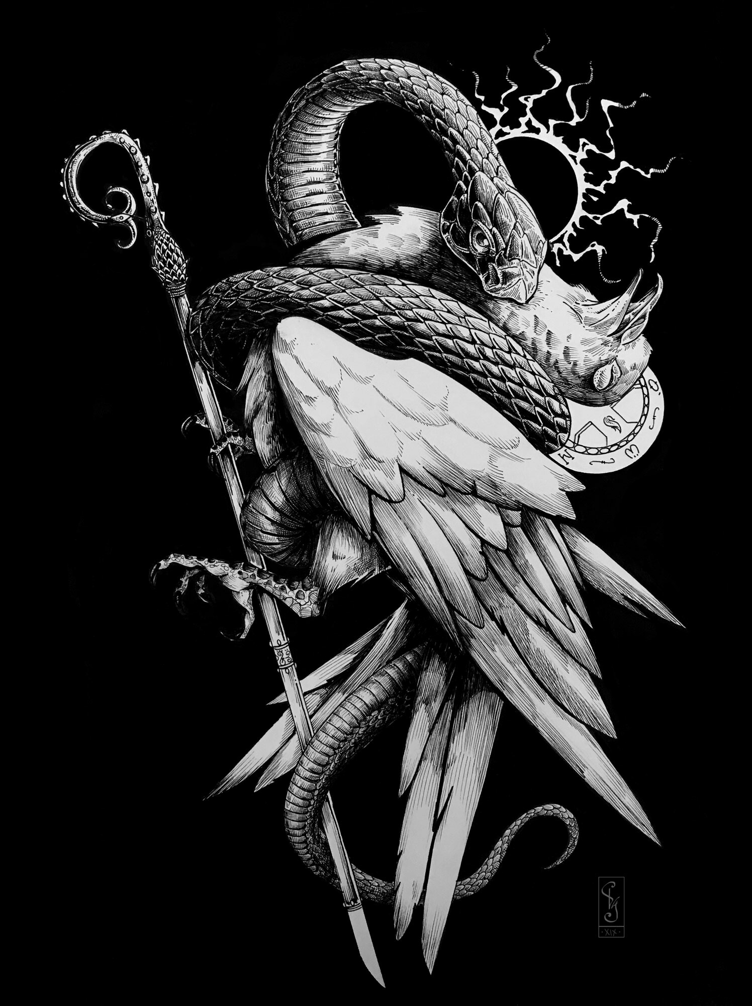 ArtStation - Serpent of Da'at