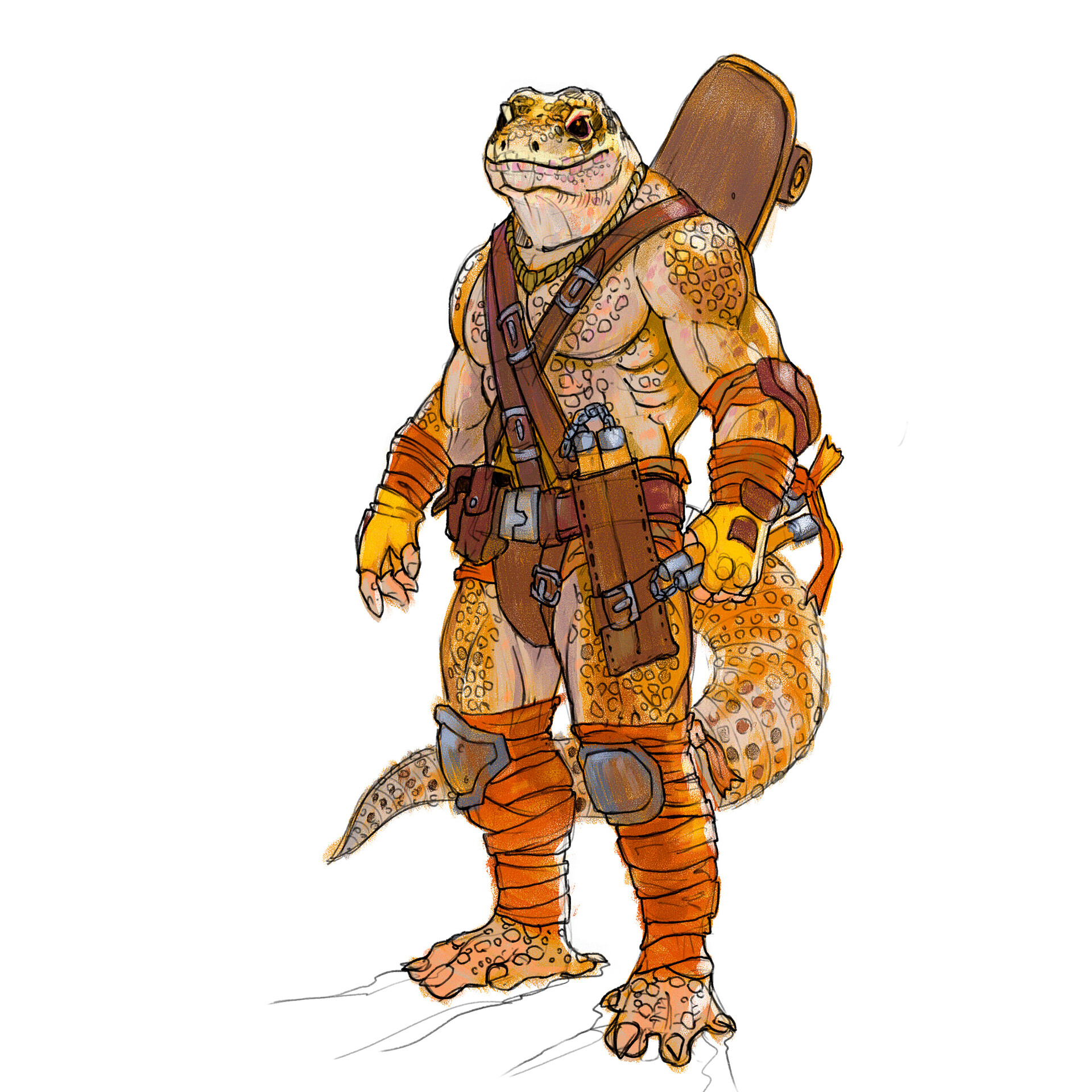 Artstation Teenage Mutant Ninja Lizard