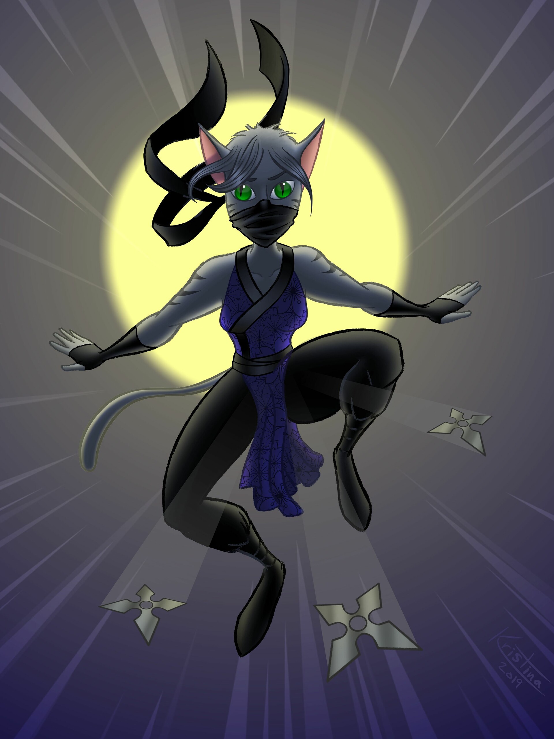 ArtStation - Ninja Cat