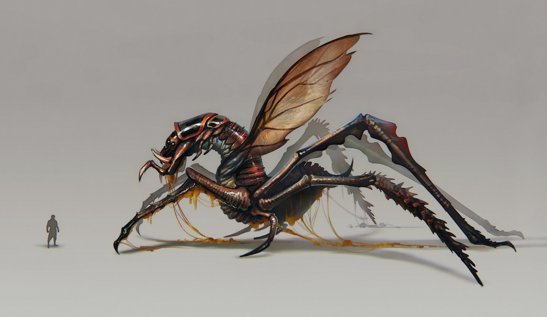 Katya Gudkina Chiu - Scorched beast concept art