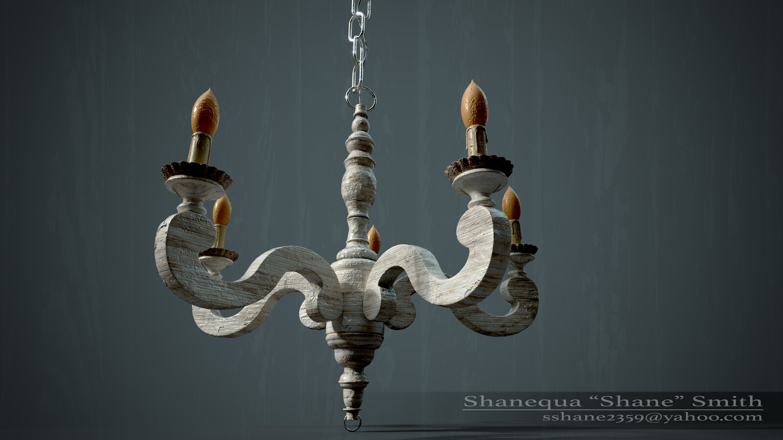 Shanequa Smith - Etienne Wooden Chandelier