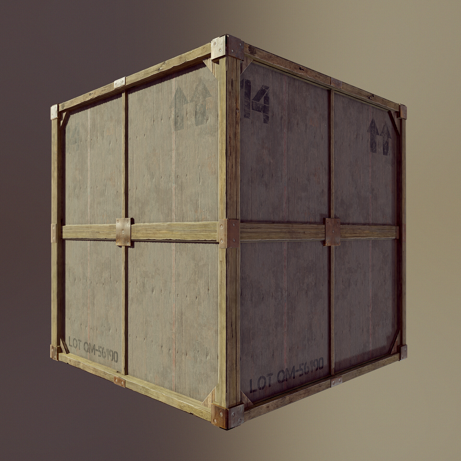 James Lucas - De_Dust 2 Crate - Quixel Mixer