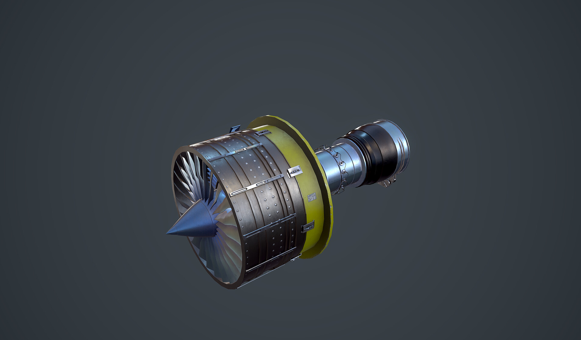 ArtStation - Aircraft engine