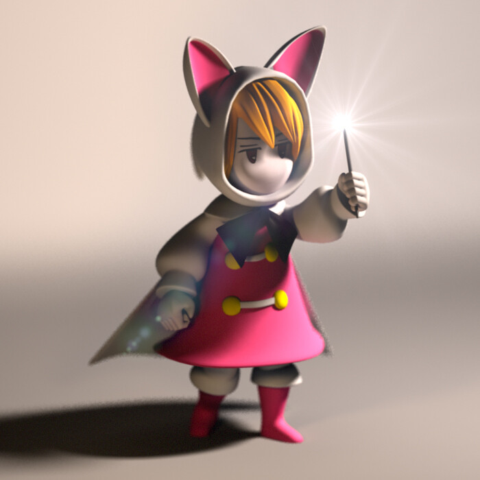 ArtStation - FF3 Devout Fan Art