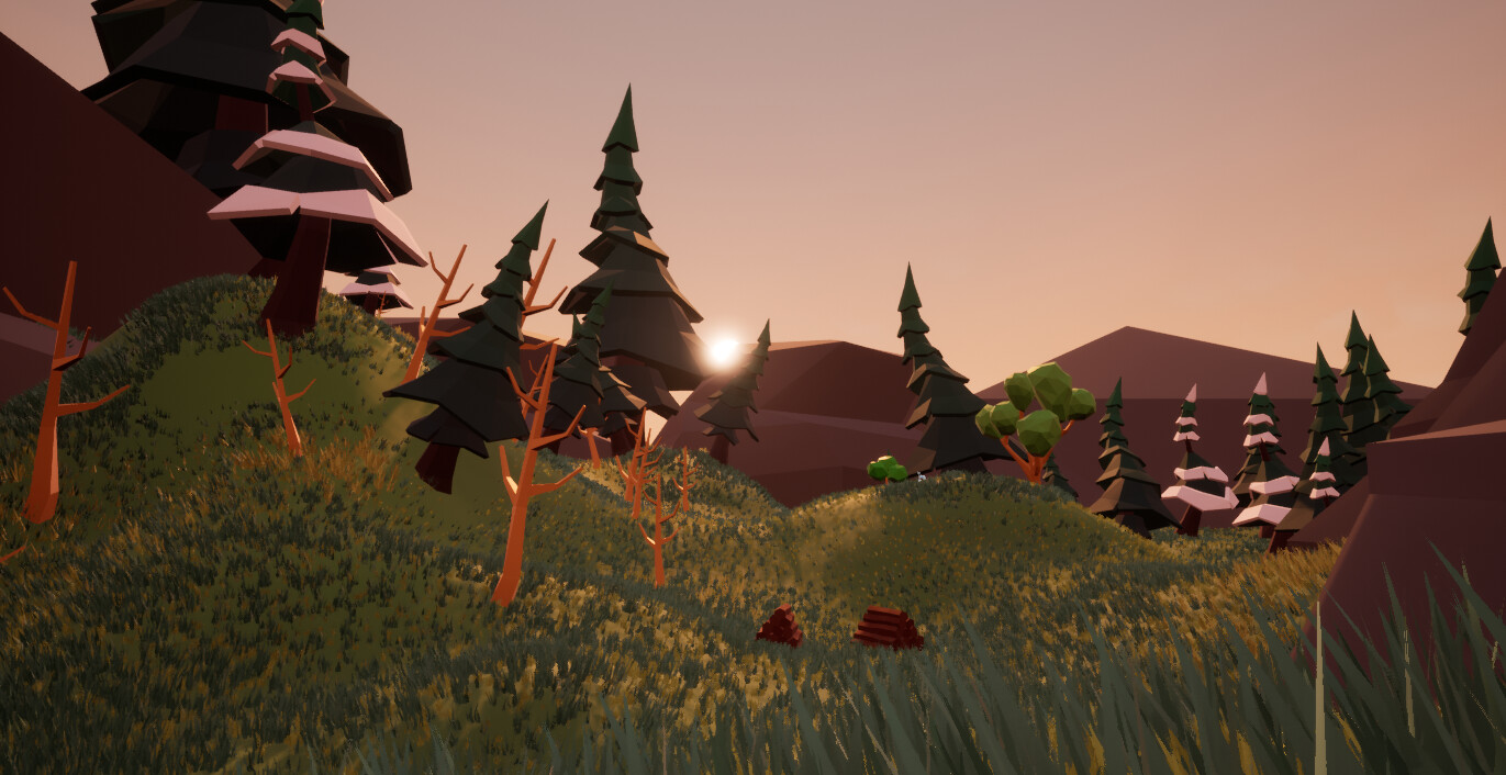 ArtStation - Game lowpoly lvl design