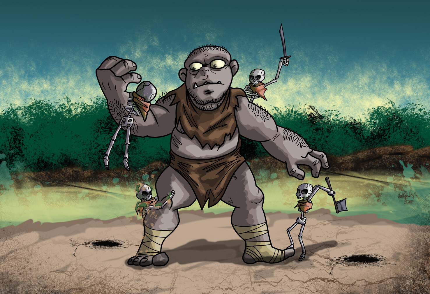 ArtStation - La Forja game