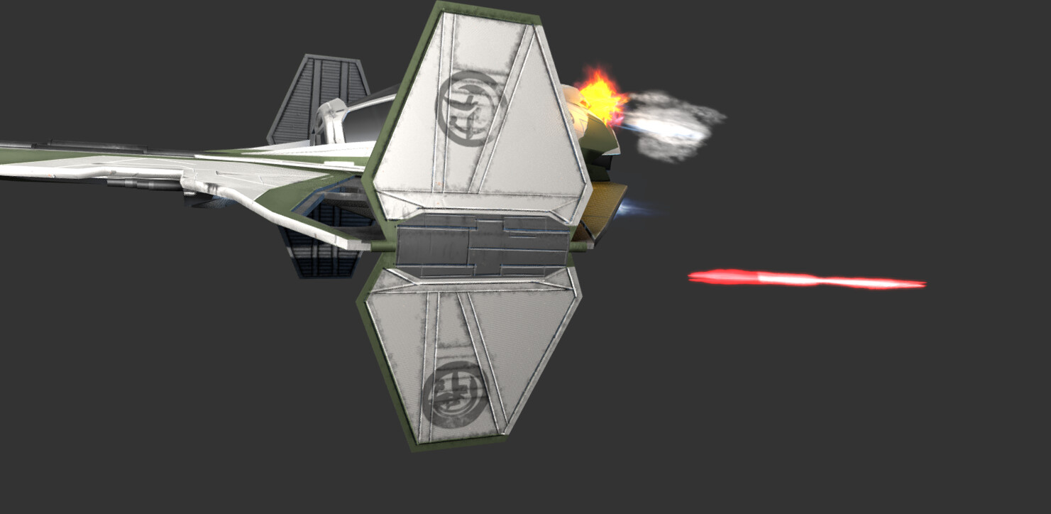 Ewan Tennent - StarWars - Yoda's ETA-2 Actis Class Interceptor