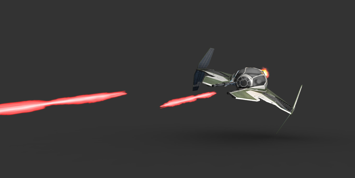 Ewan Tennent - StarWars - Yoda's ETA-2 Actis Class Interceptor