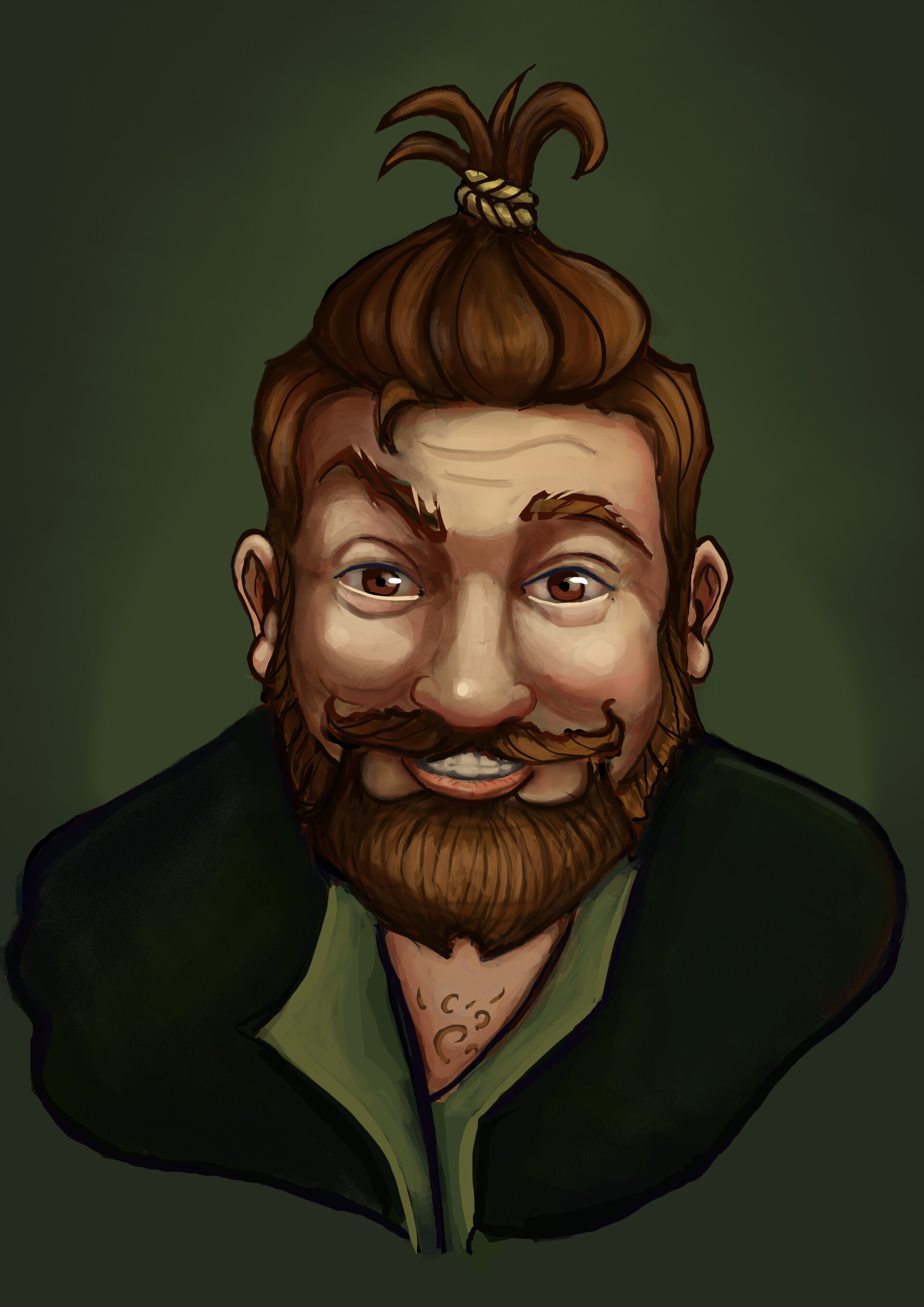 ArtStation - Self portrait :P