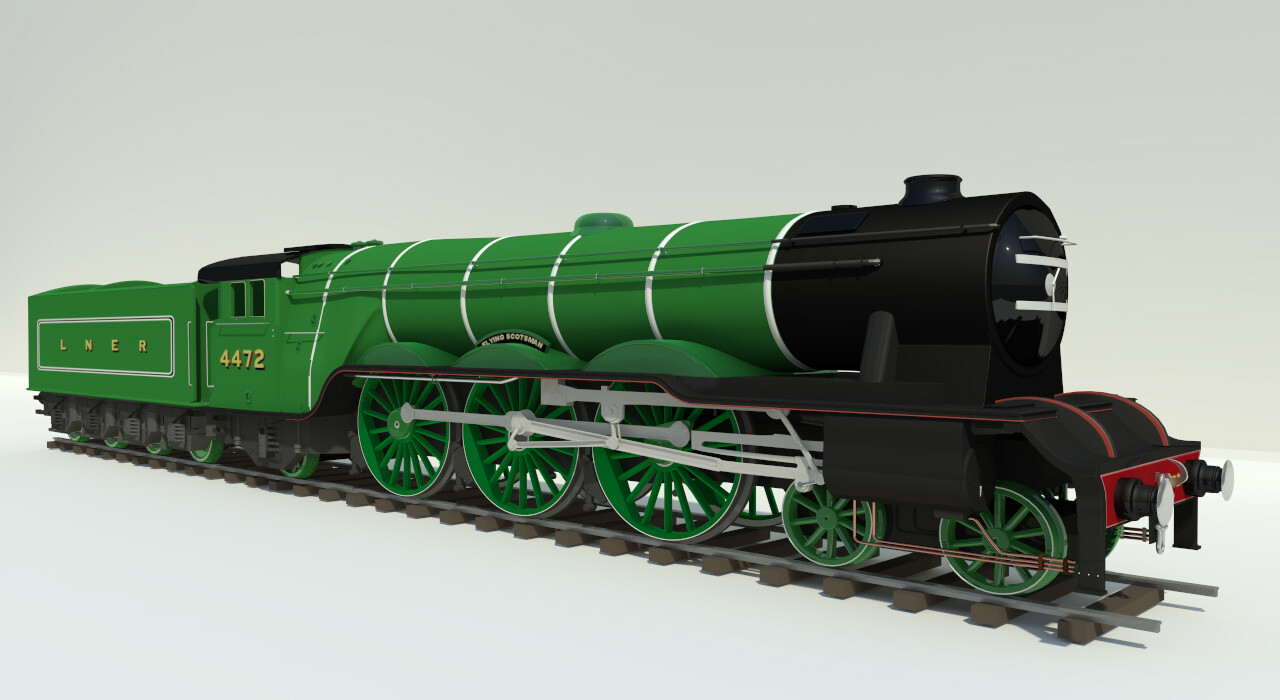 ArtStation - Flying Scotsman