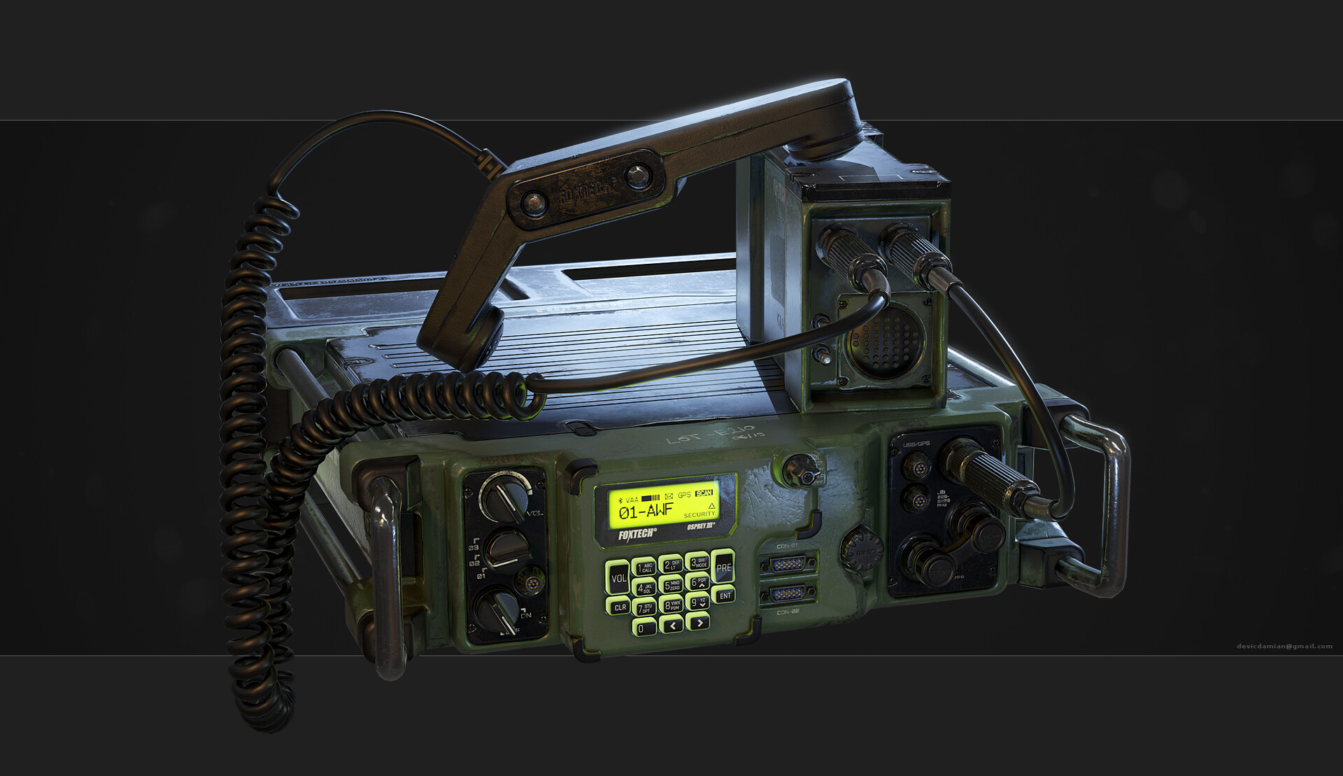 ArtStation - Military Radio