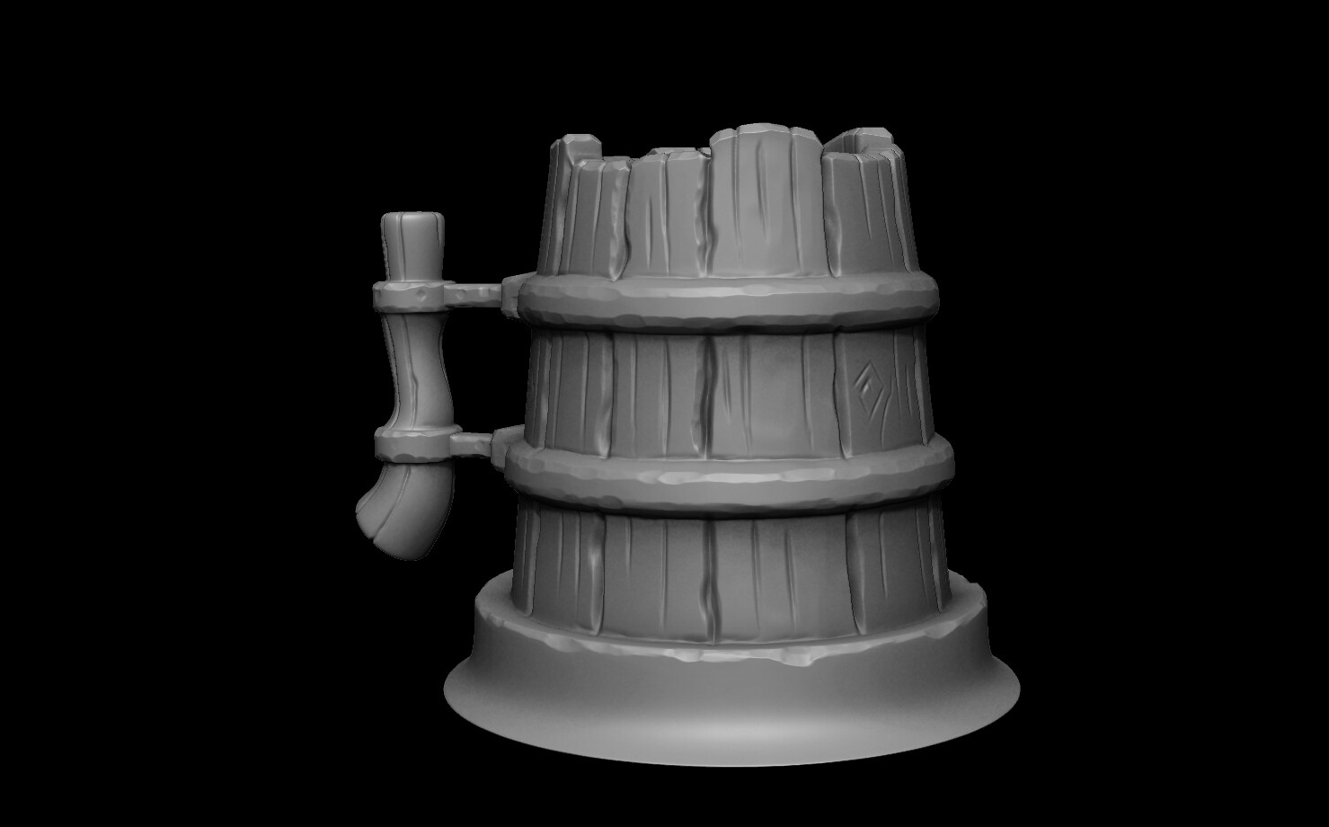 Justin Adams - stylized mug