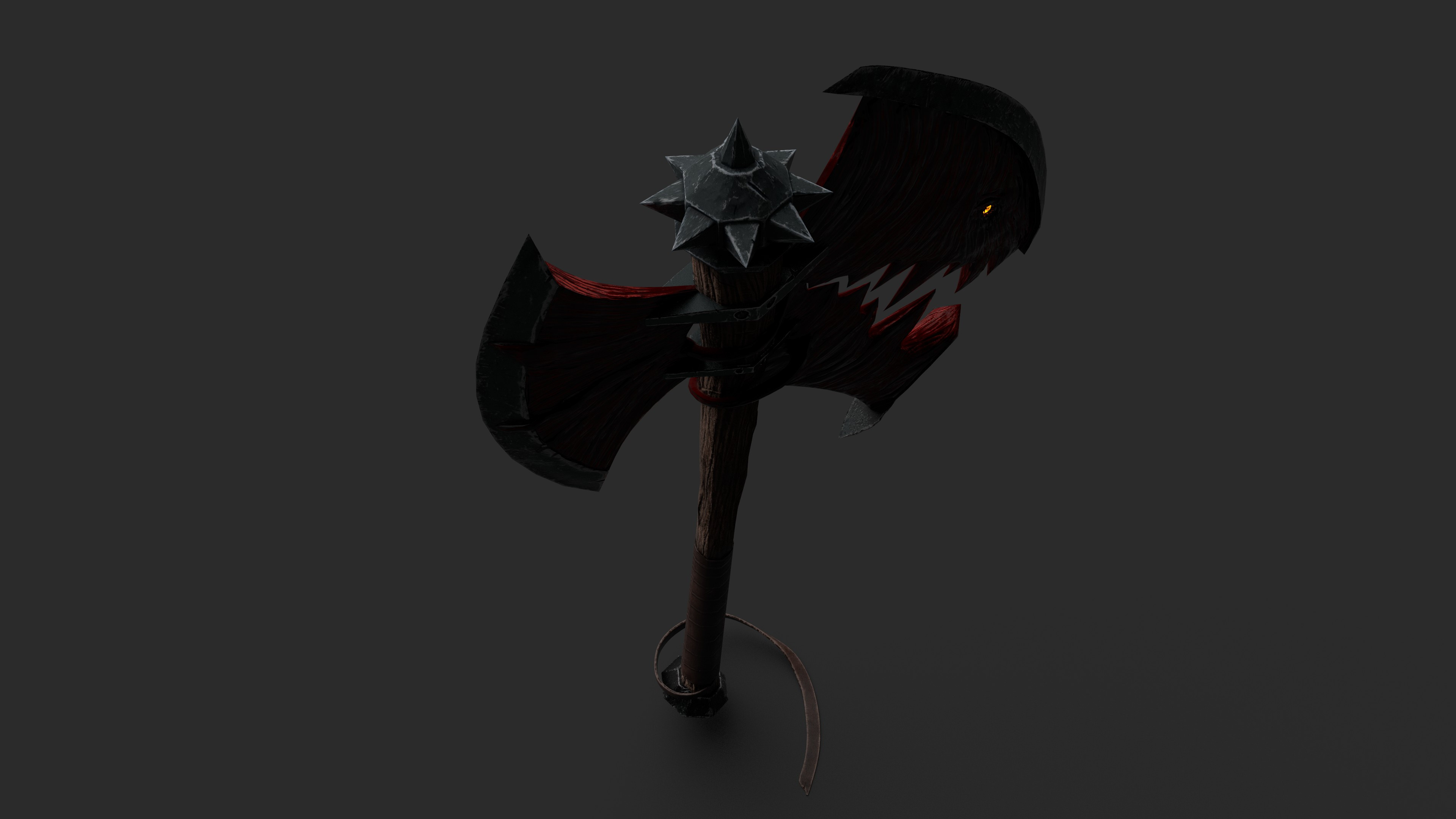 demonic hellfire axe