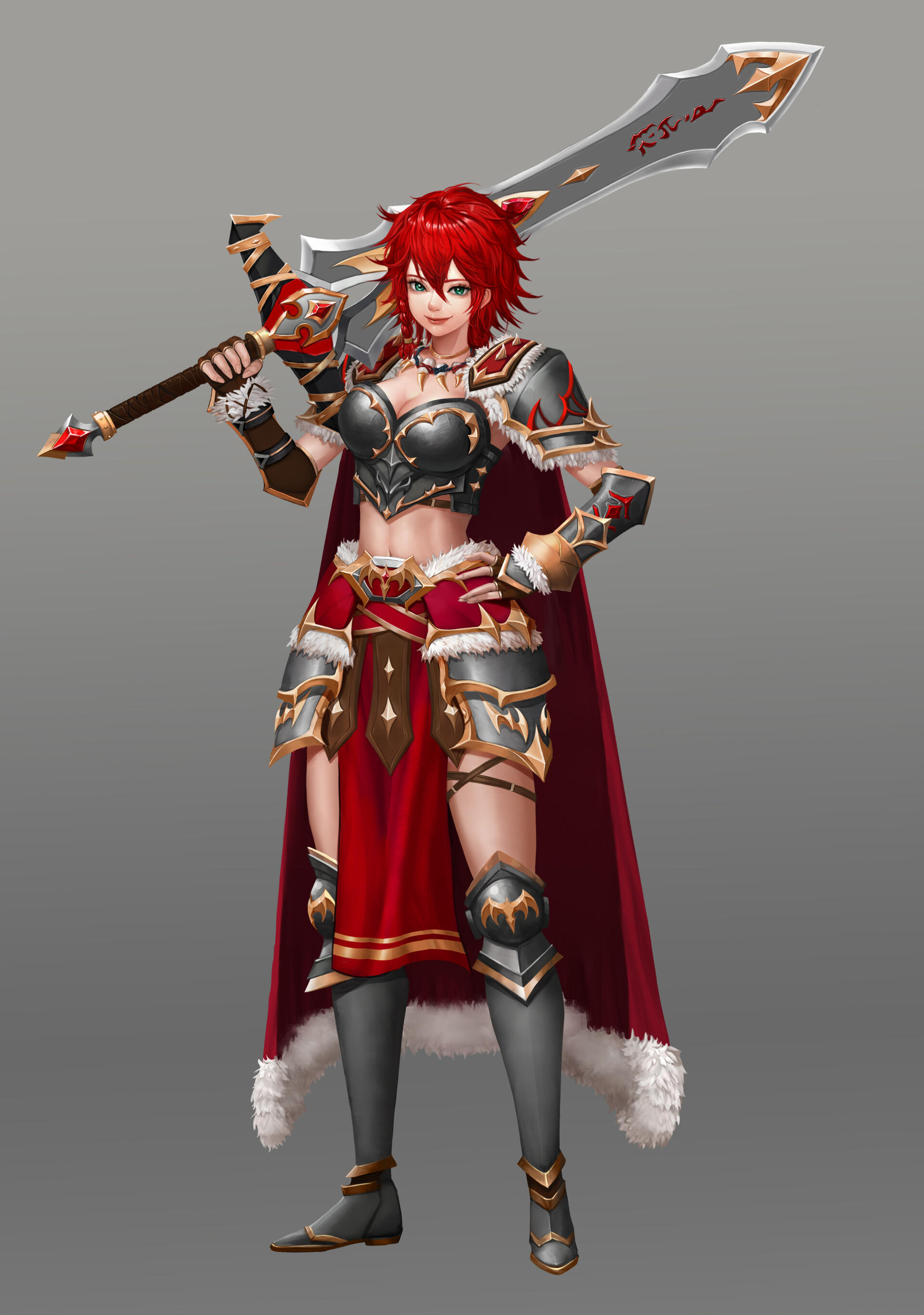 ArtStation - warrior_levelvariations