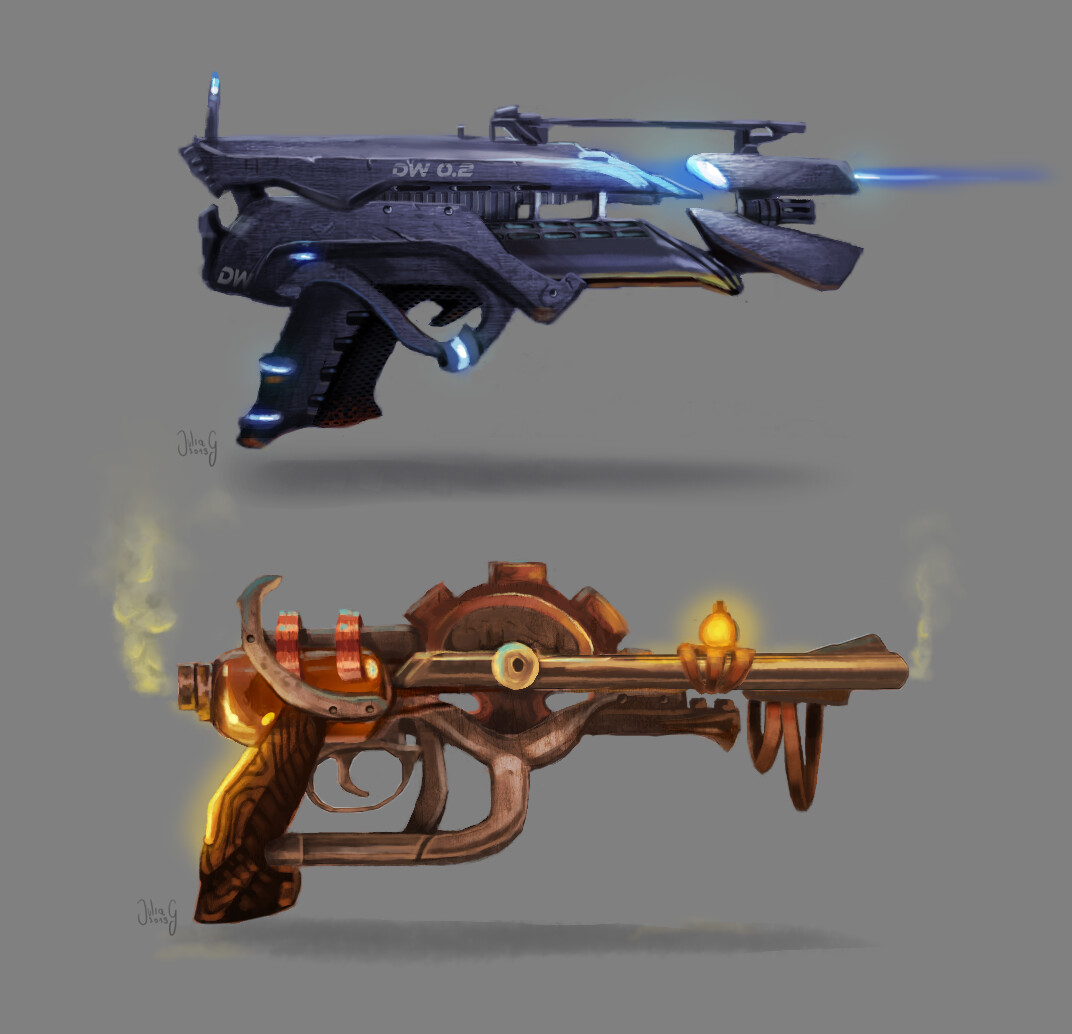 ArtStation - Weapon Study