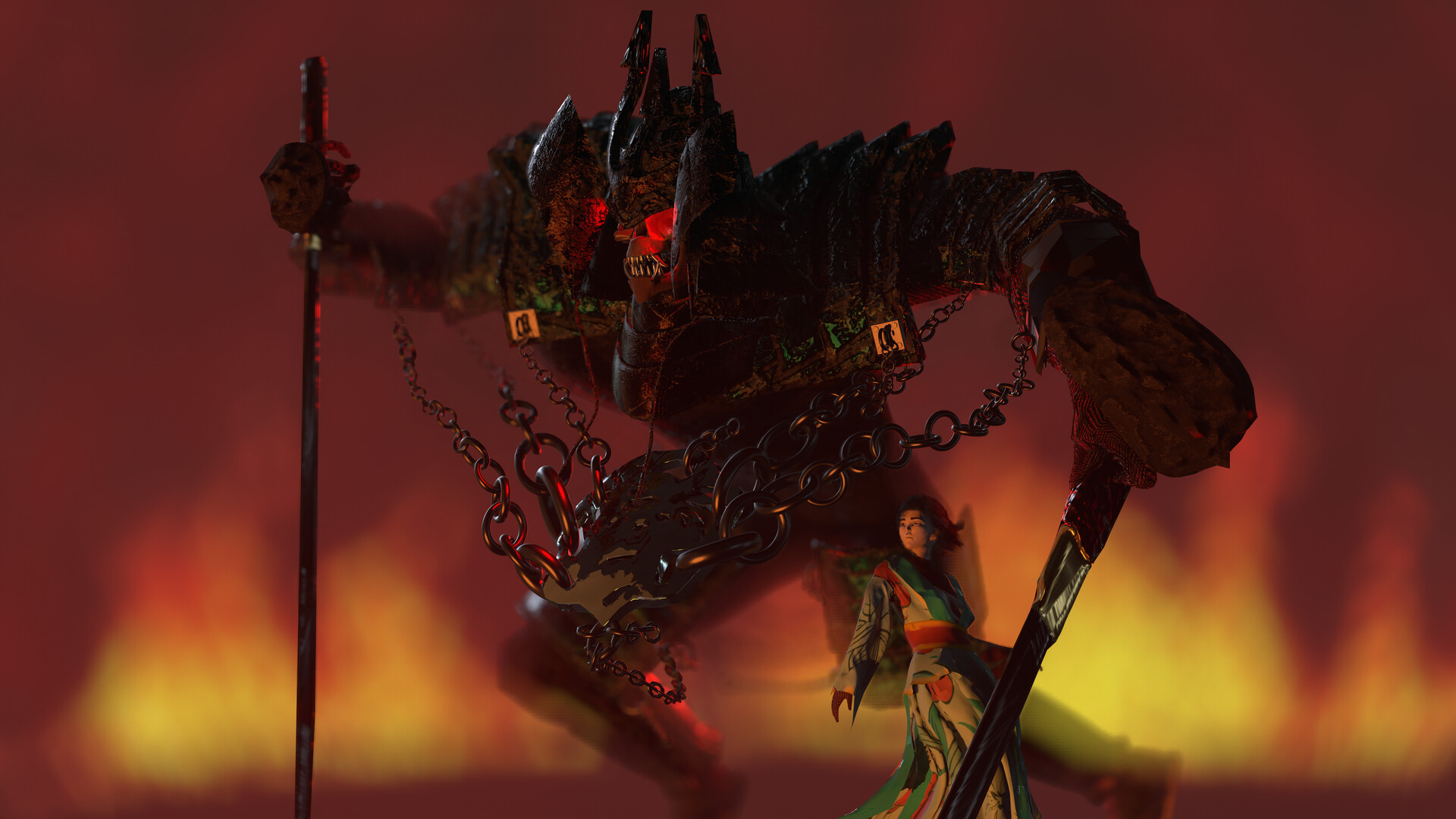 ArtStation - Samurai Specter