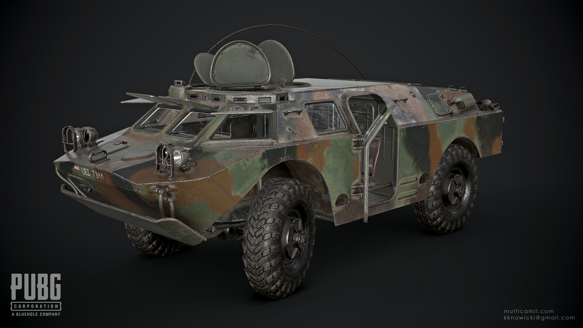 Kamil Nowicki - Playeruknown's Battlegrounds: BRDM 2