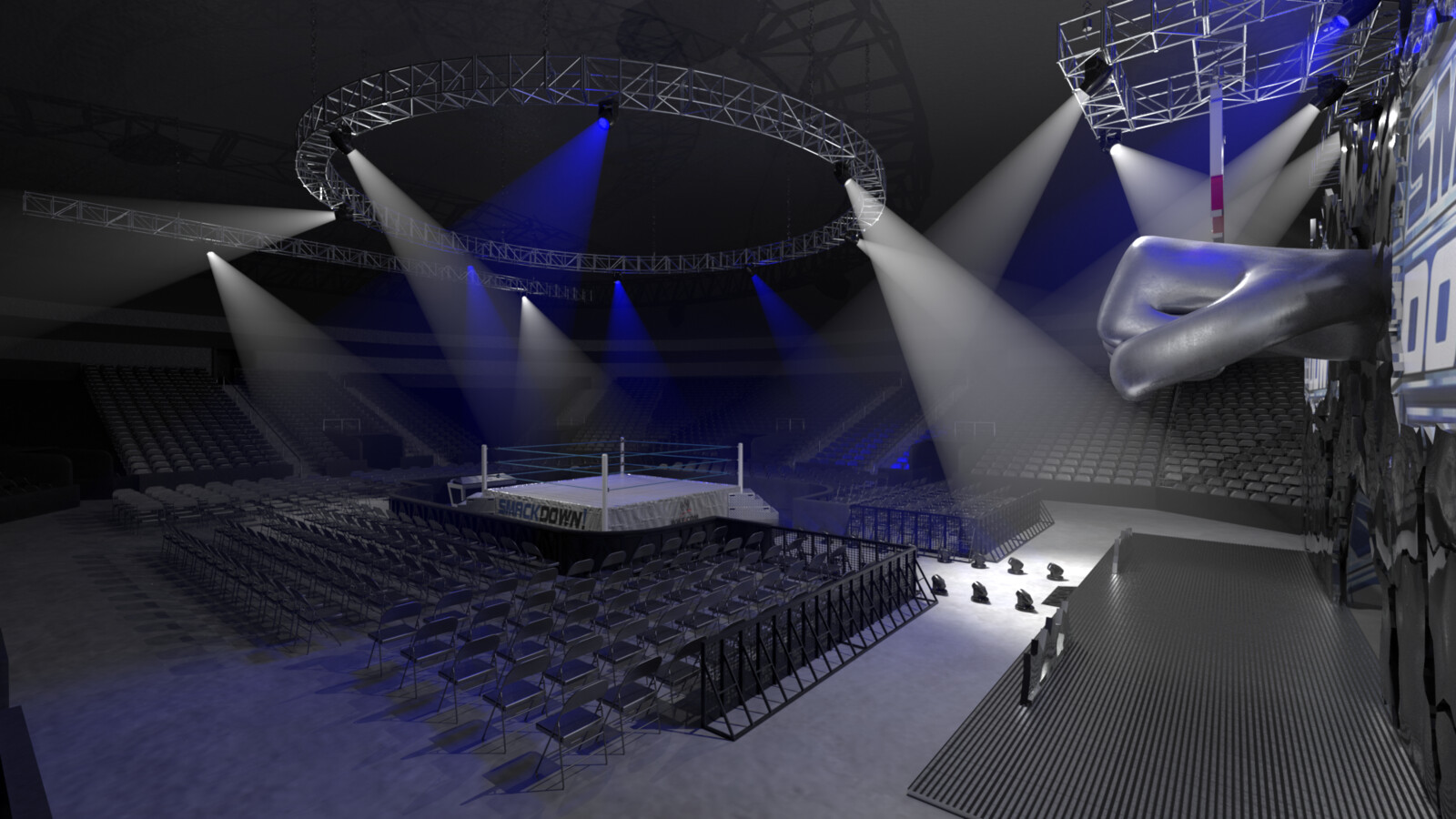 vincent haws - WWE Smackdown Arena 2003-2005