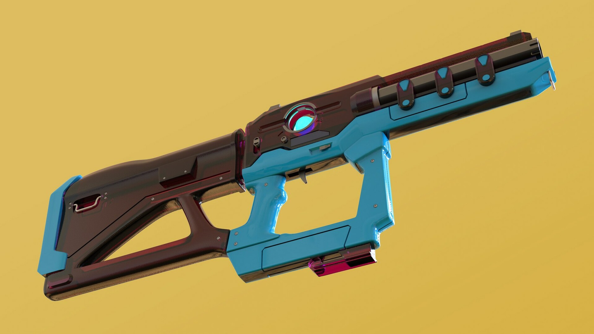 ArtStation - Gator Rifle