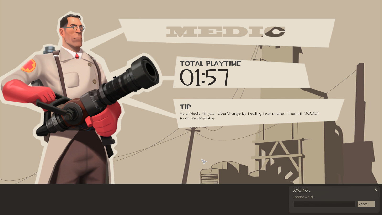 Tf2 custom loading screen - lodrack