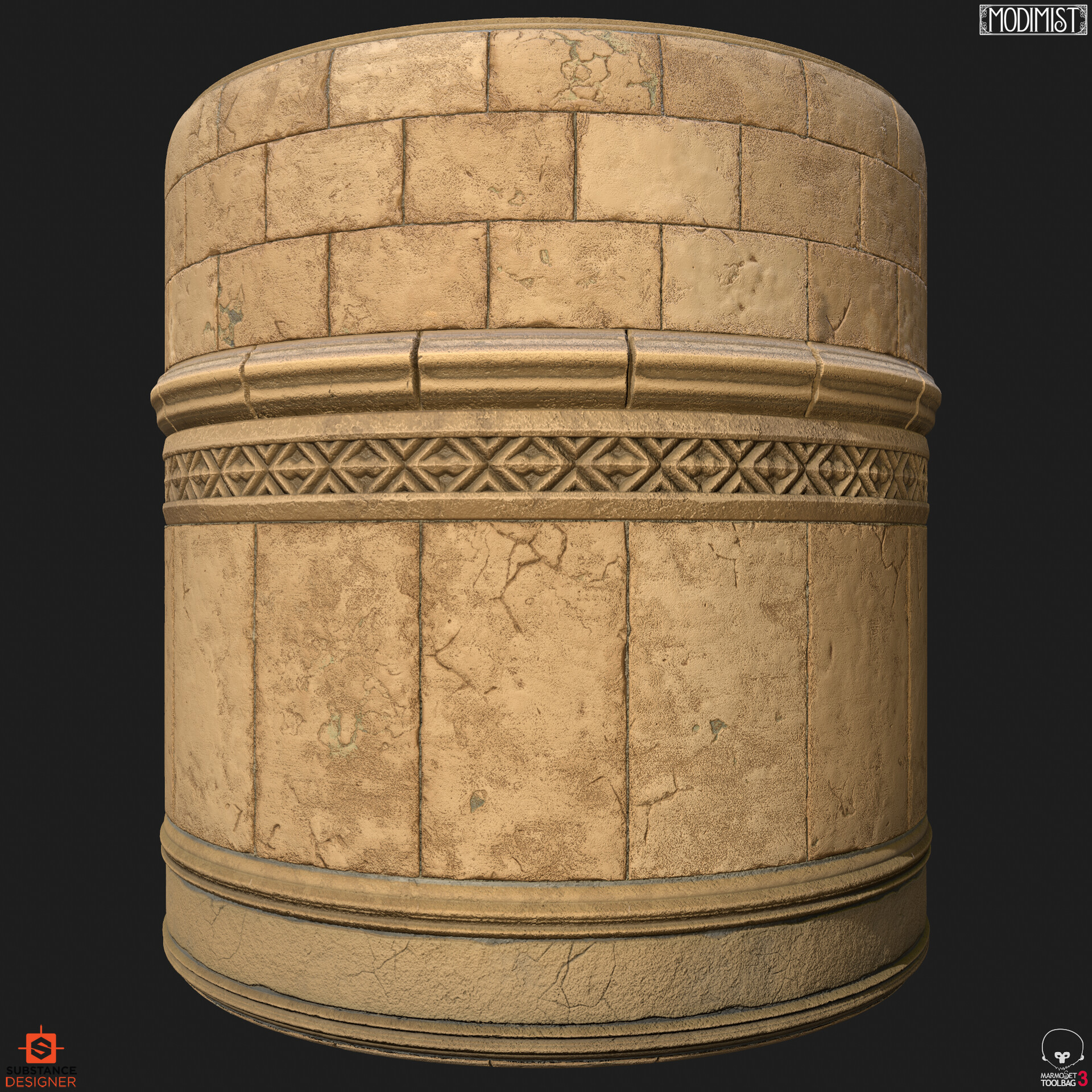 ArtStation - Trim sheet practice