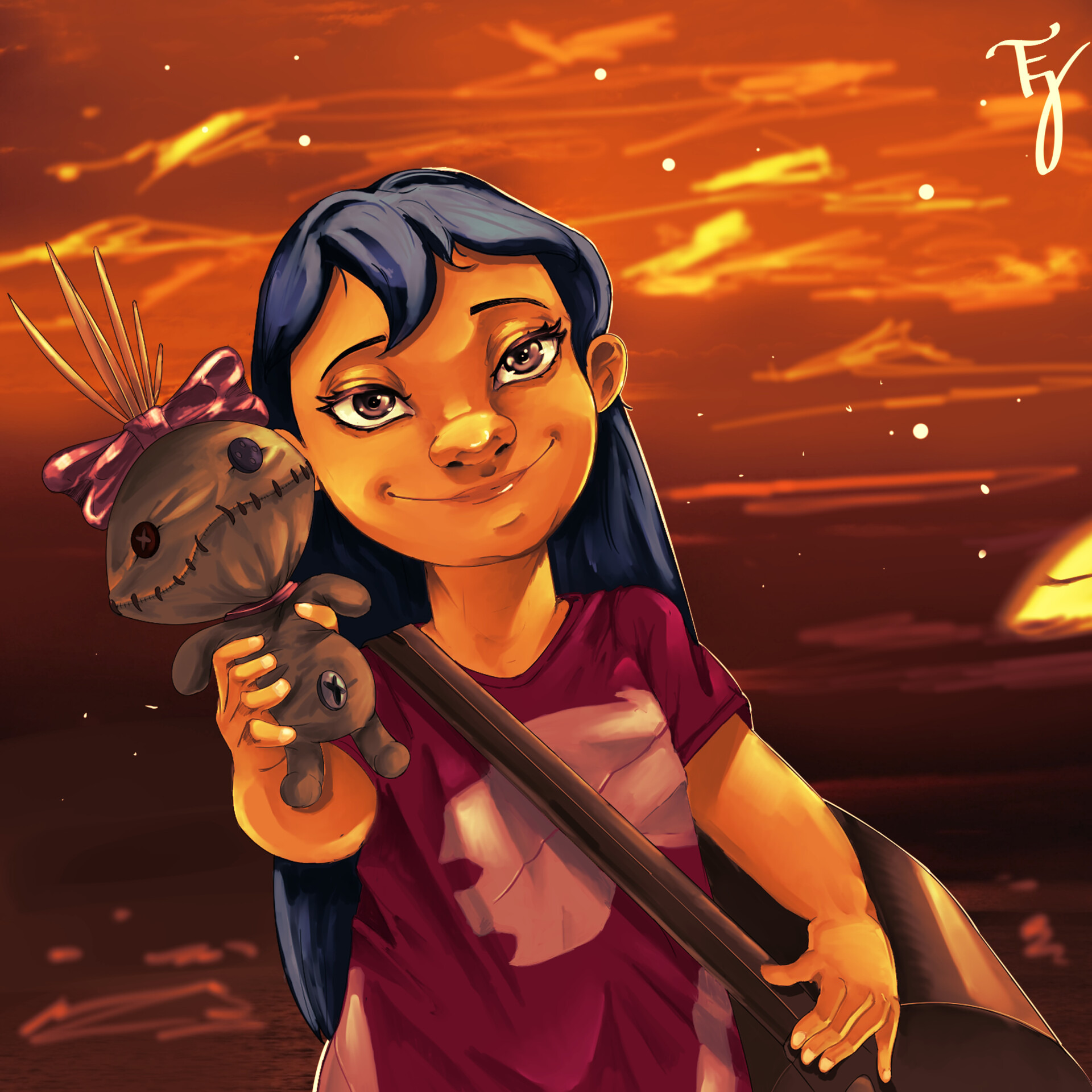 ArtStation - Lilo and Xepa