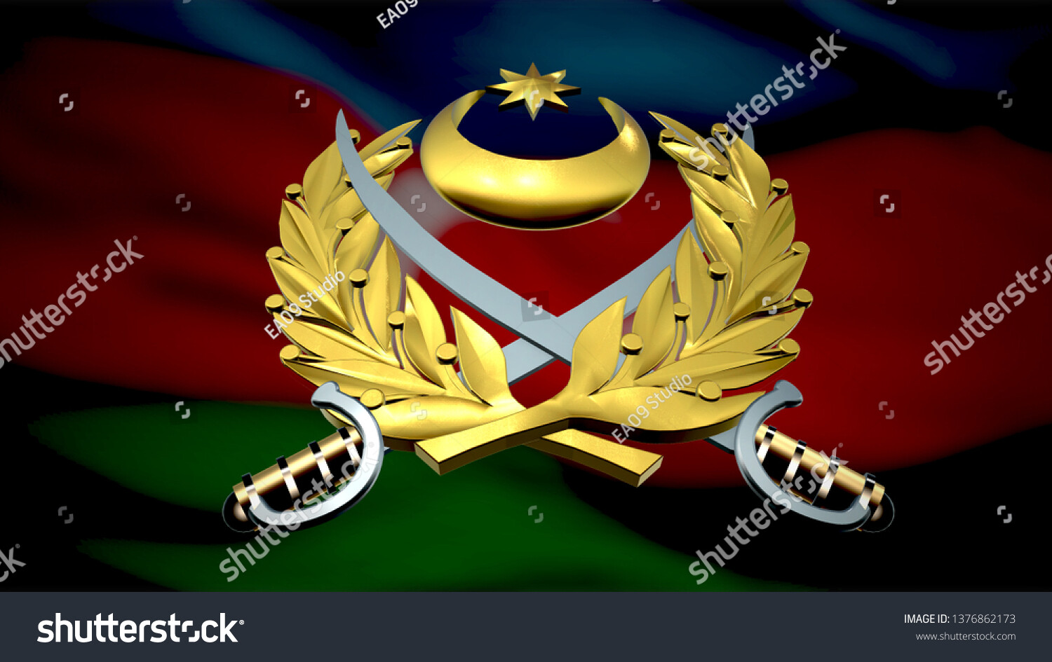 EA09 studio - | 3D model of the Armed Forces Azerbaijan