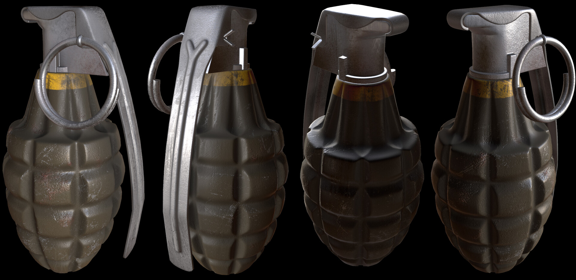 ArtStation - MK II Frag Grenade